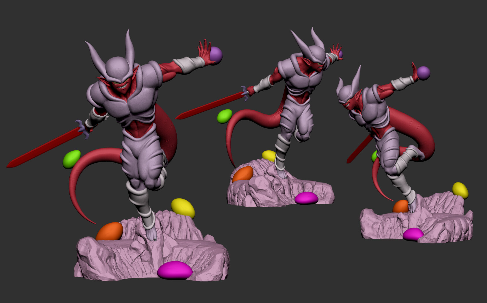 Rémy LENNE Zetto - Janemba - Dragon ball Z