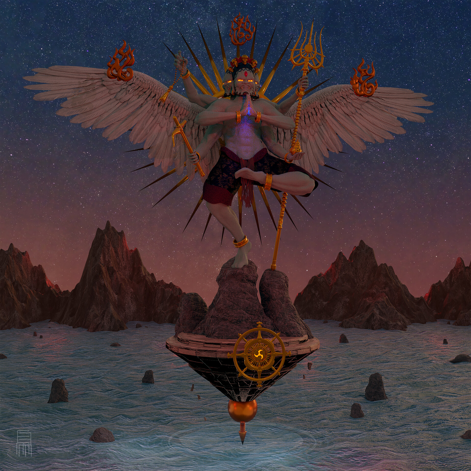 Eric Michelsen - "Asura King"