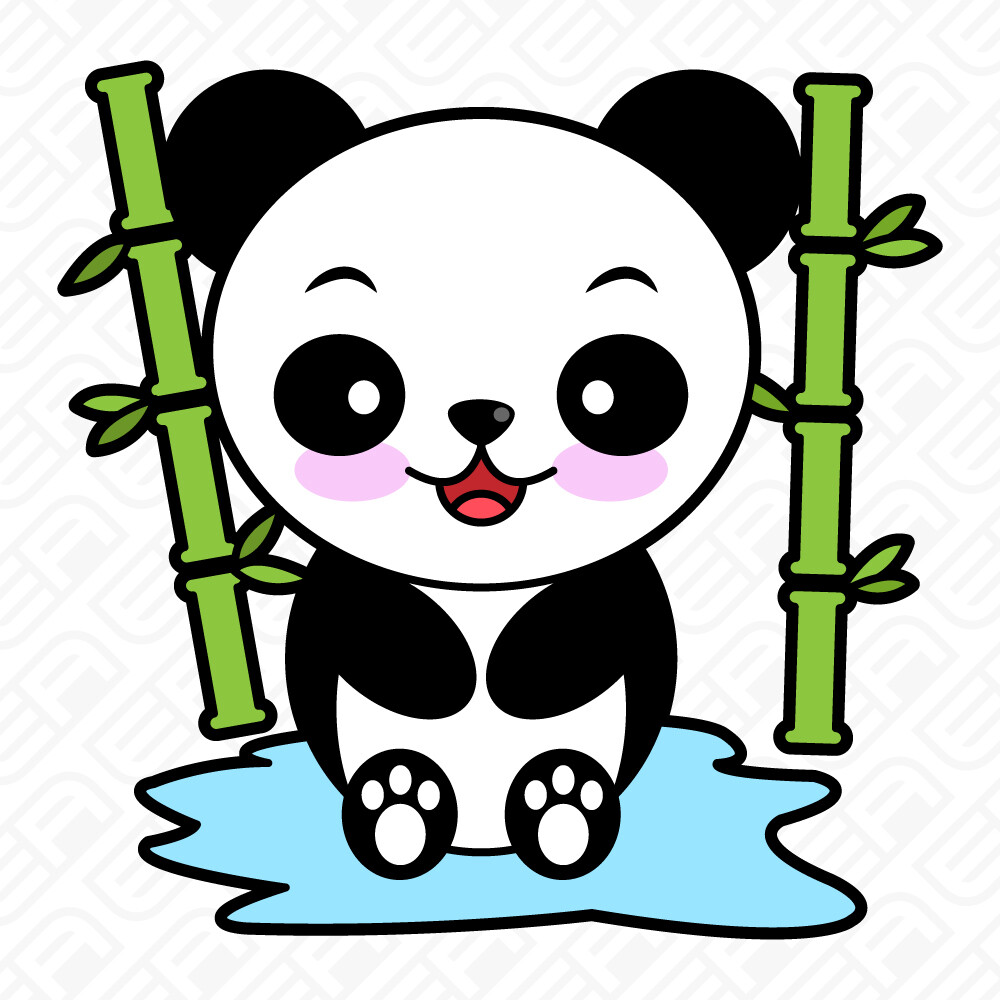 ArtStation - Cute Panda by ERION ARTWORK