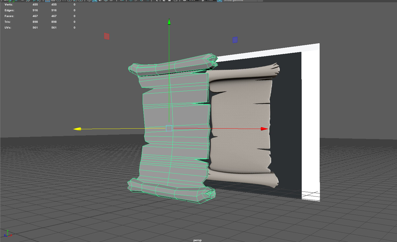 ArtStation - Scroll 3d Model