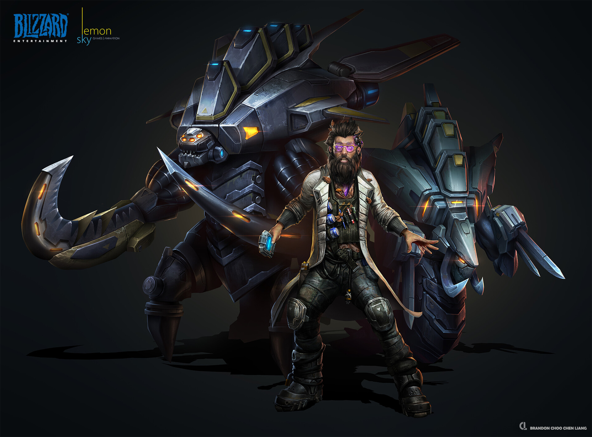 ArtStation - StarCraft II Co-op Commander: Stetmann