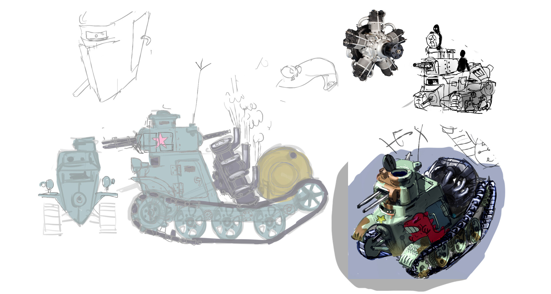 ArtStation - Banzai Tank