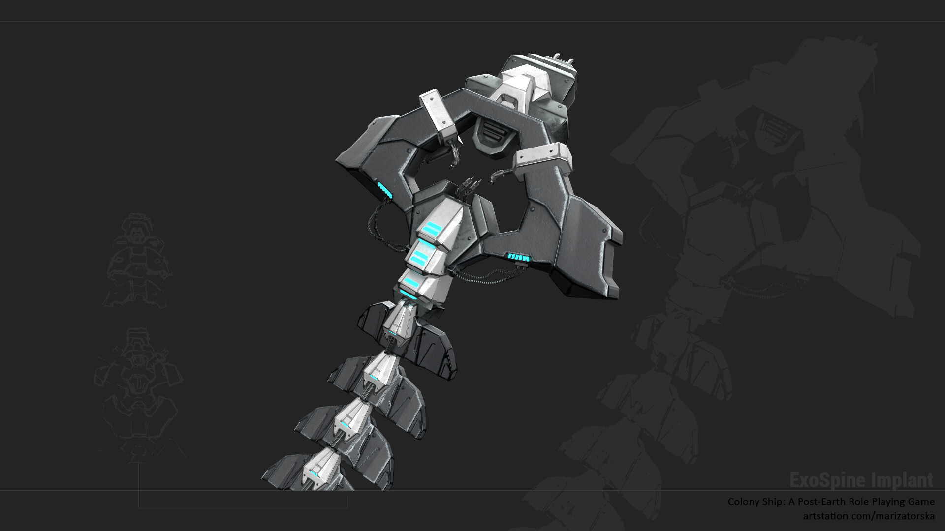 ArtStation - Combat Implants