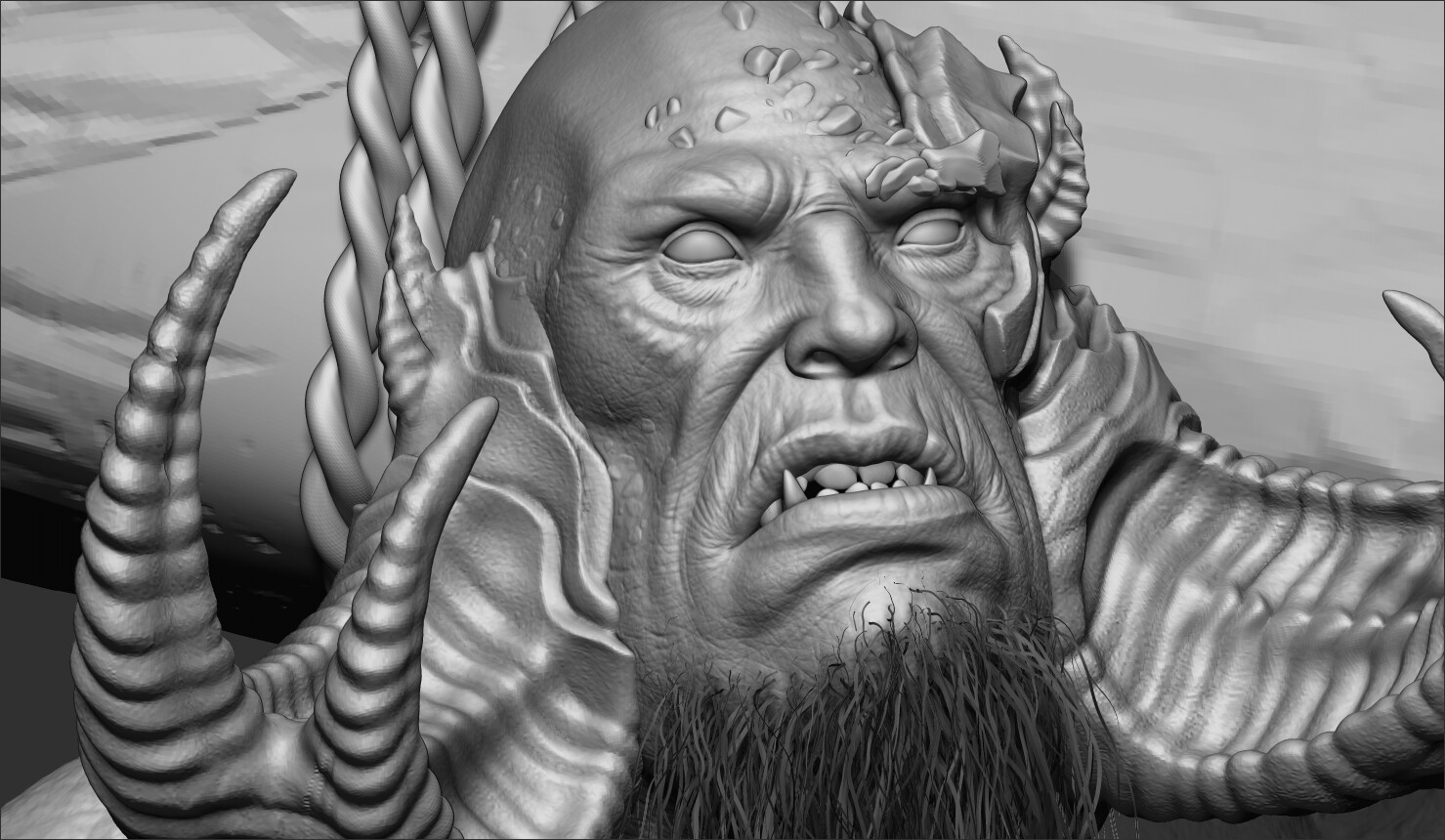 ArtStation - Fire Troll