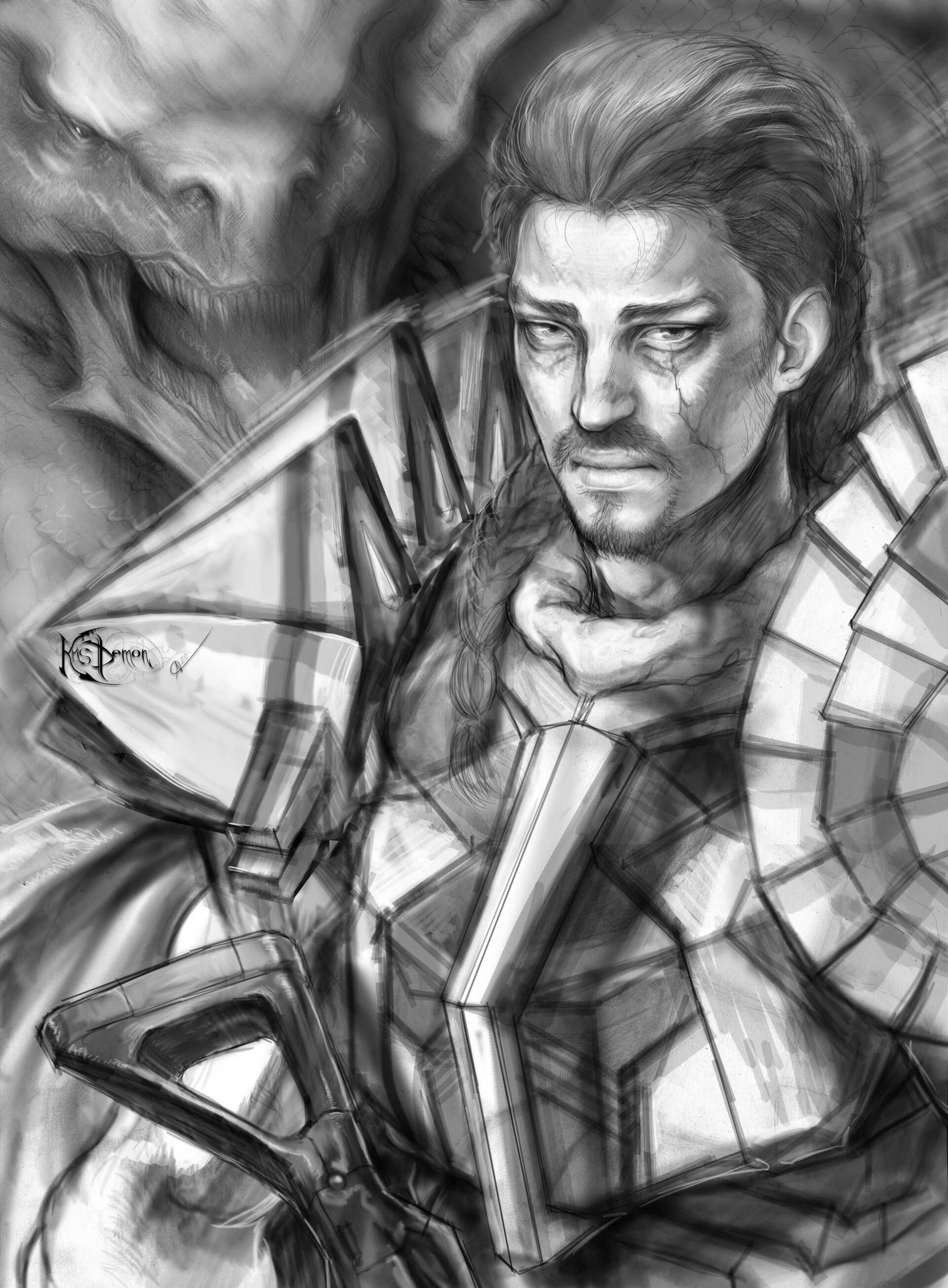 ArtStation - Kris DEmon - Monster Hunter