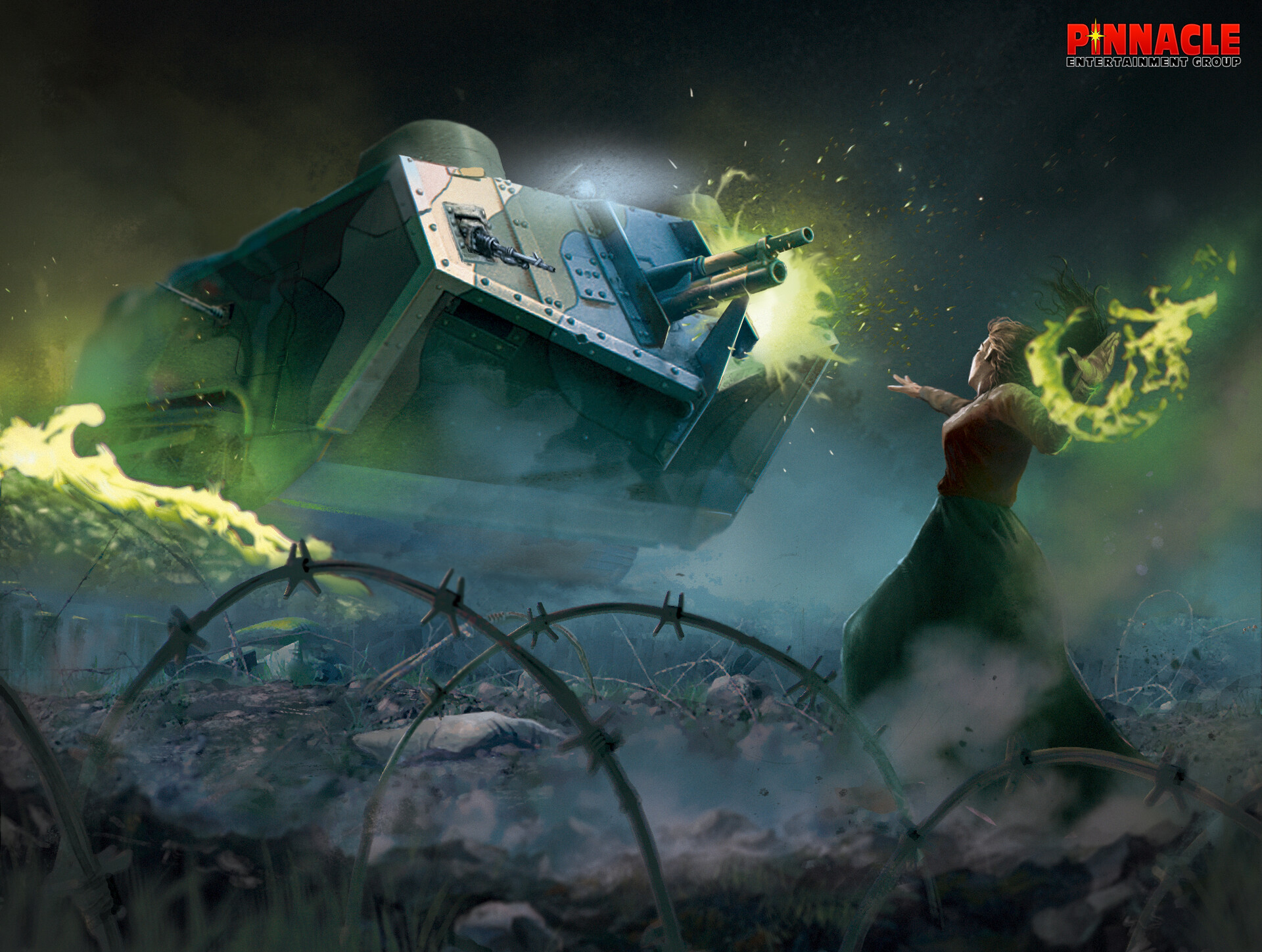 ArtStation - Weird Wars 1: A witch