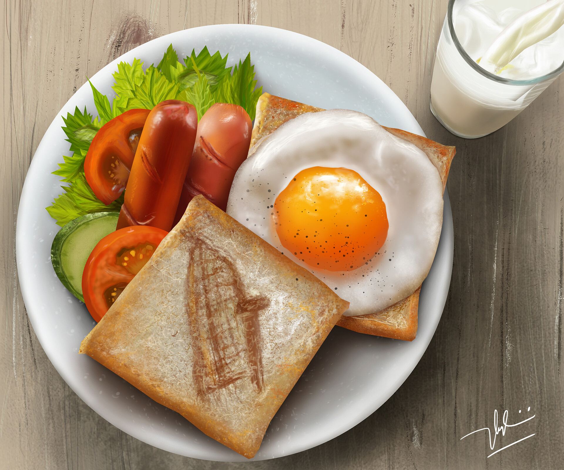 ArtStation - Food study 2