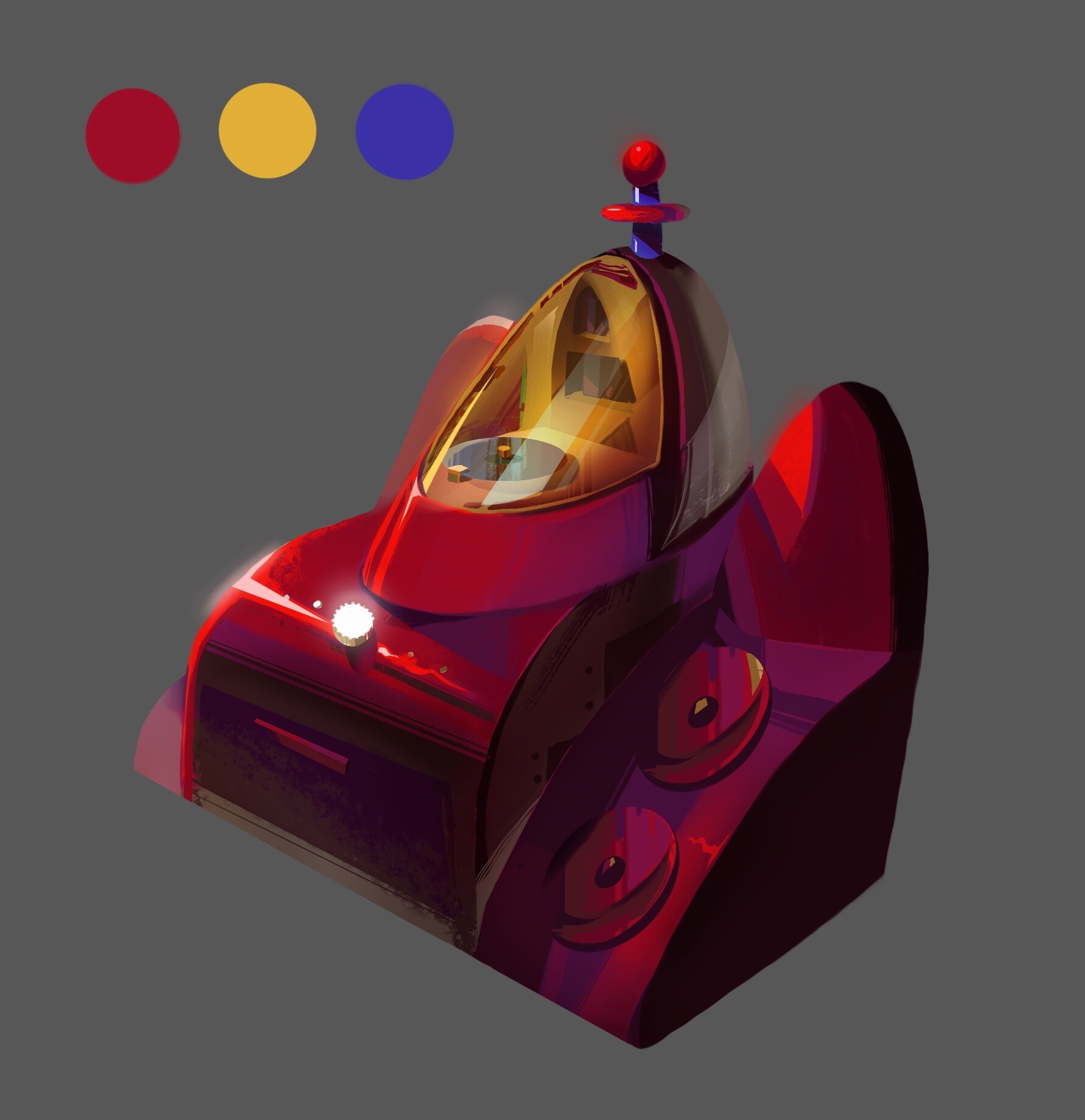 ArtStation - Atom punk prop design