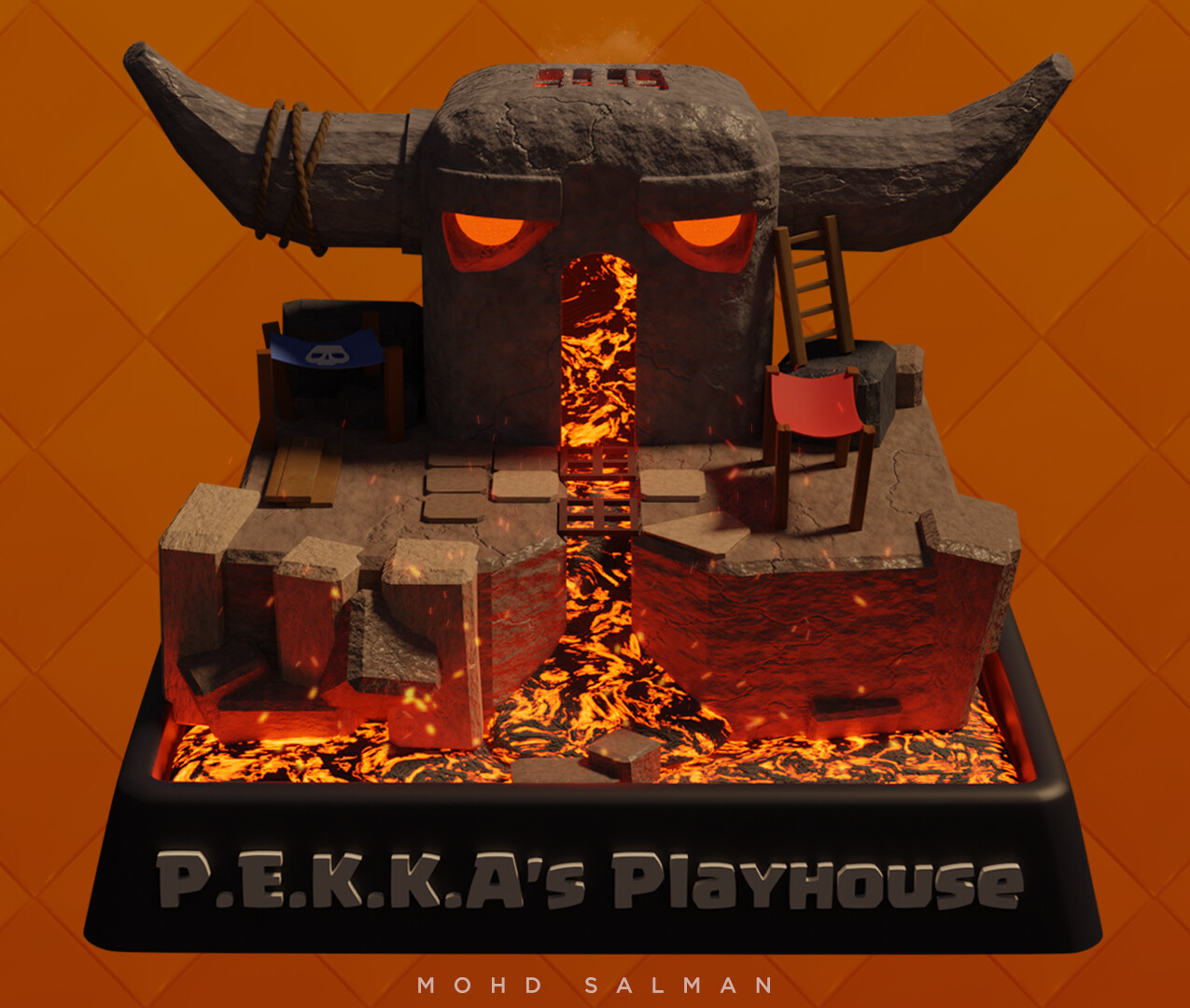 mohd. salman - P.E.K.K.A's Playhouse - Reimagined