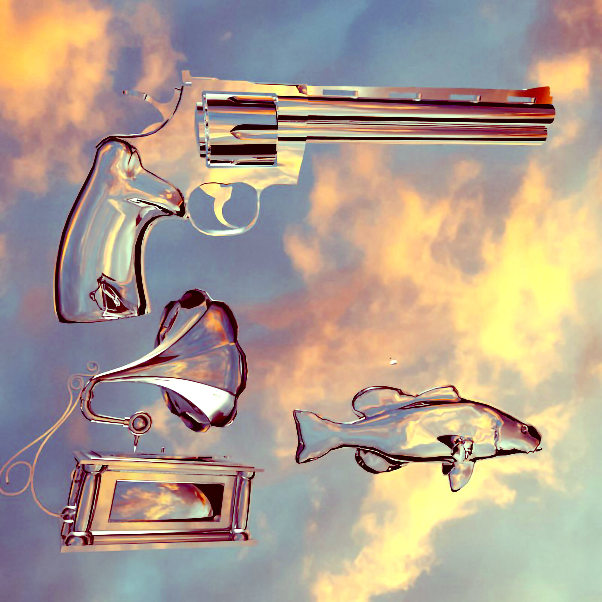 ArtStation - Fish Gramophone Gun