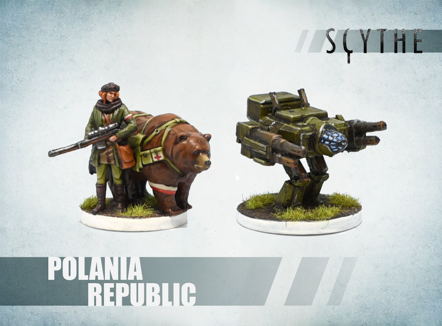 Alex Rouget - Painted Miniatures - Scythe