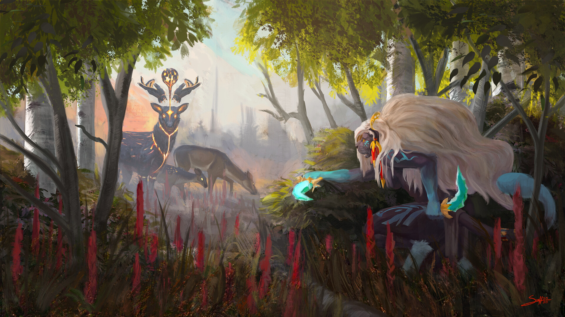 ArtStation - Divine Hunt