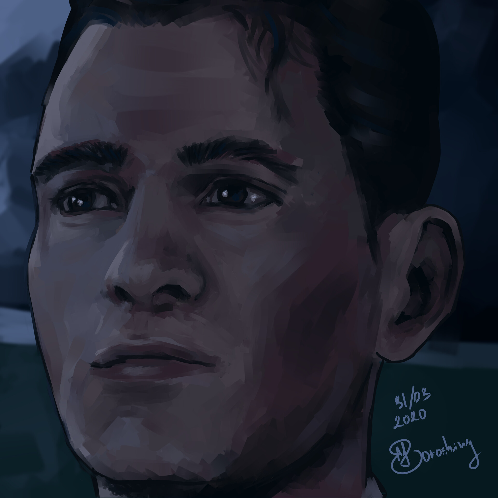 ArtStation - Connor Portrait [2]