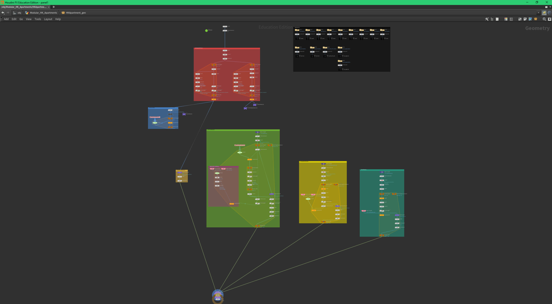 Jonathan Yu - Procedural Modular Building Generator | Houdini