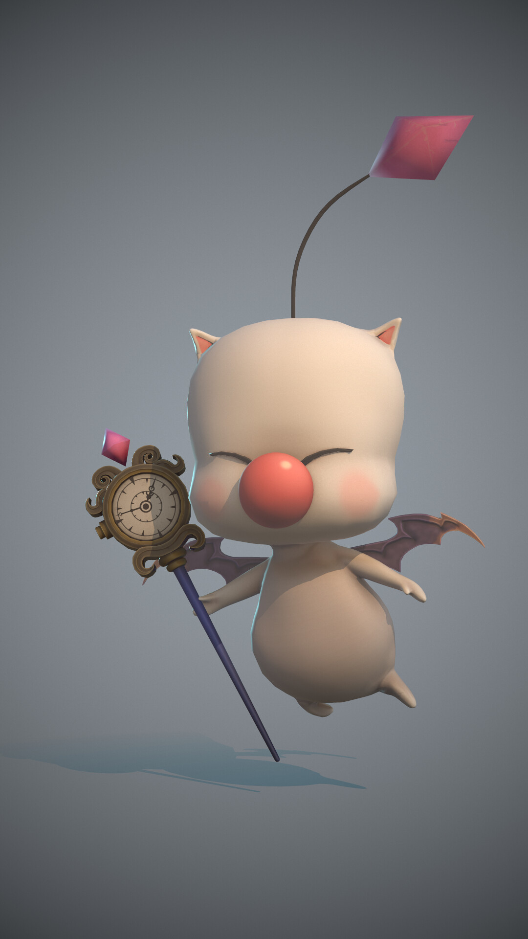 Jason Edwards - Moogle - Final Fantasy Fan Art