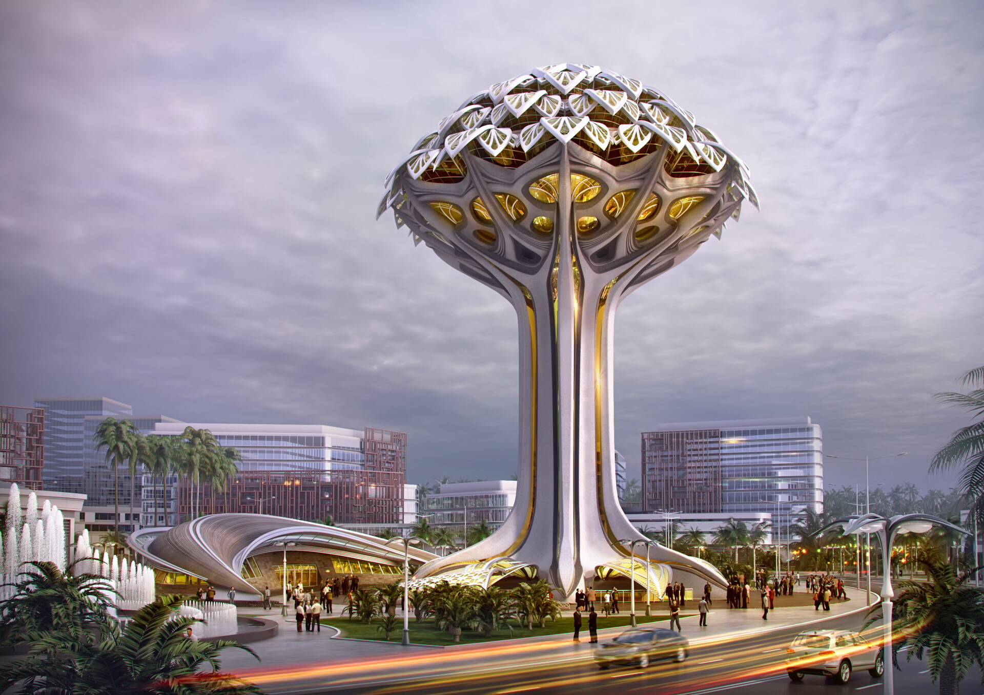 ArtStation - Equatorial Guinea Independence Monument (Silk - Cotton ...