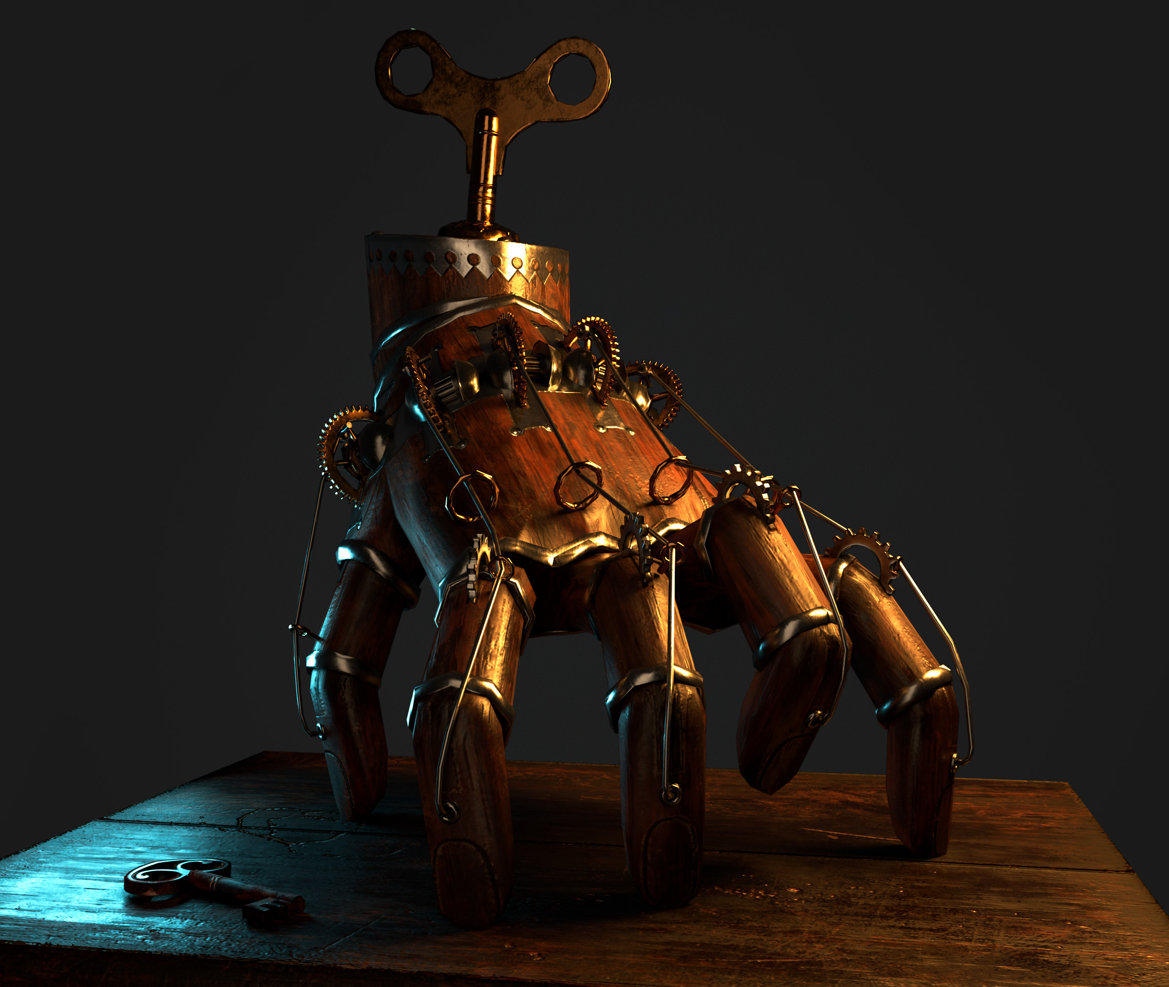 Steampunk Robot Hand