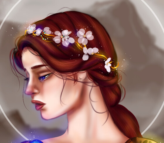 Sandy M.Khalil - fantasy Athena