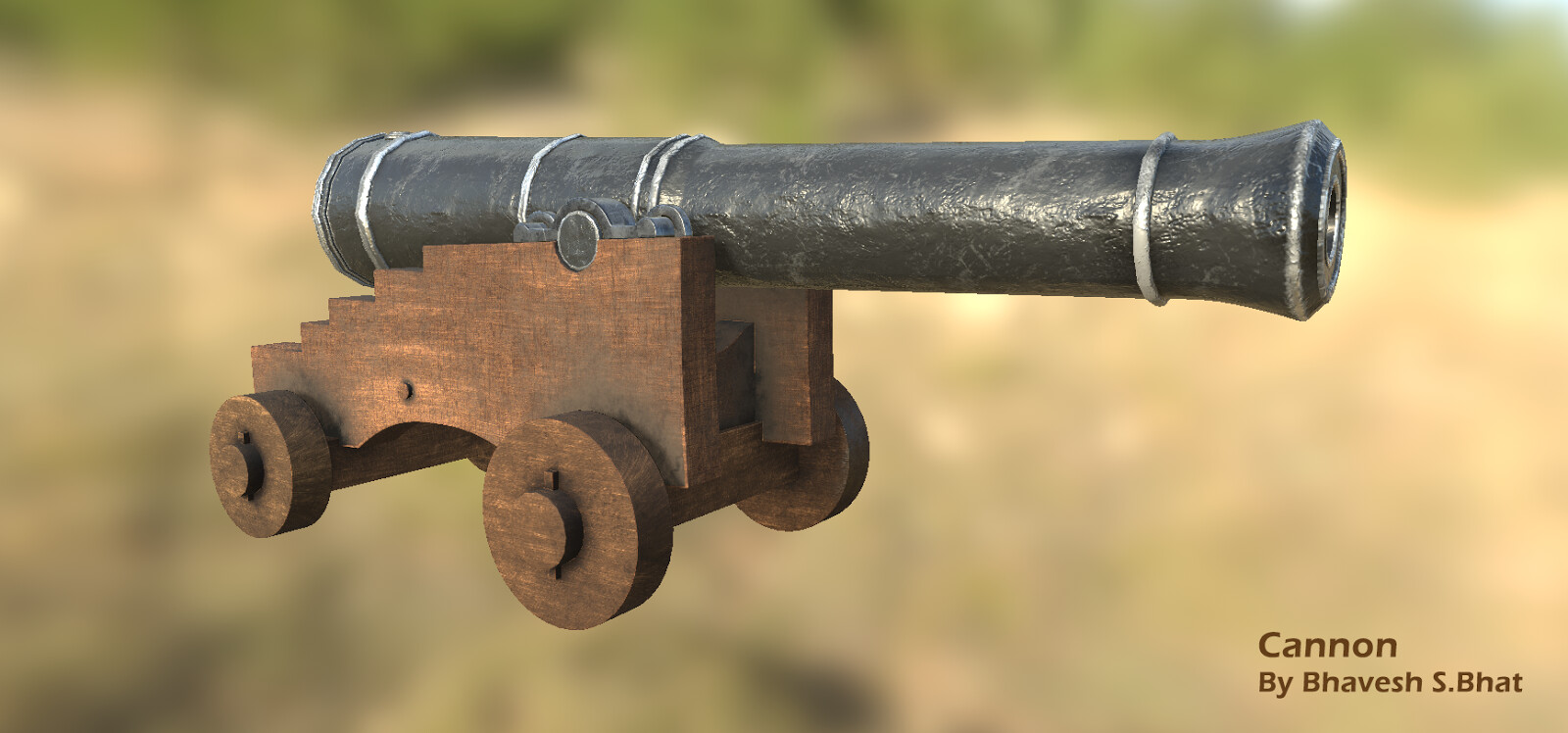 ArtStation - Canon Weapon