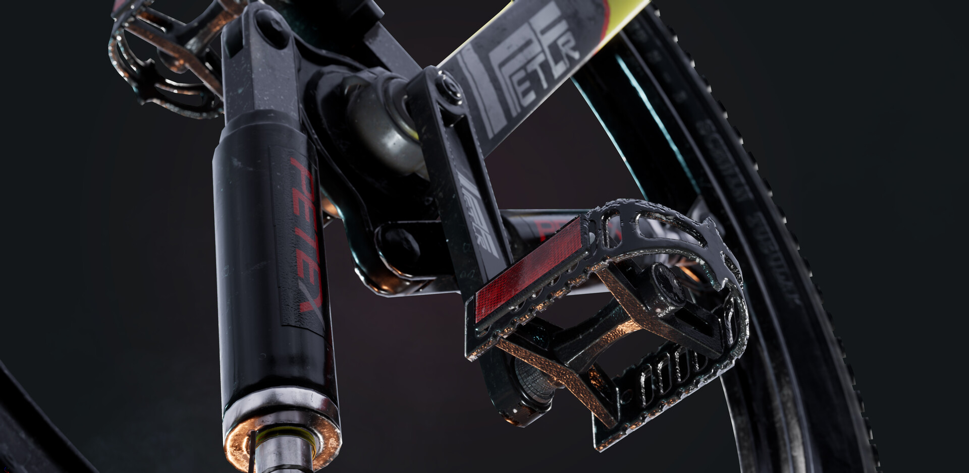 Yinuo Chen - Unicycle Gameready Prop