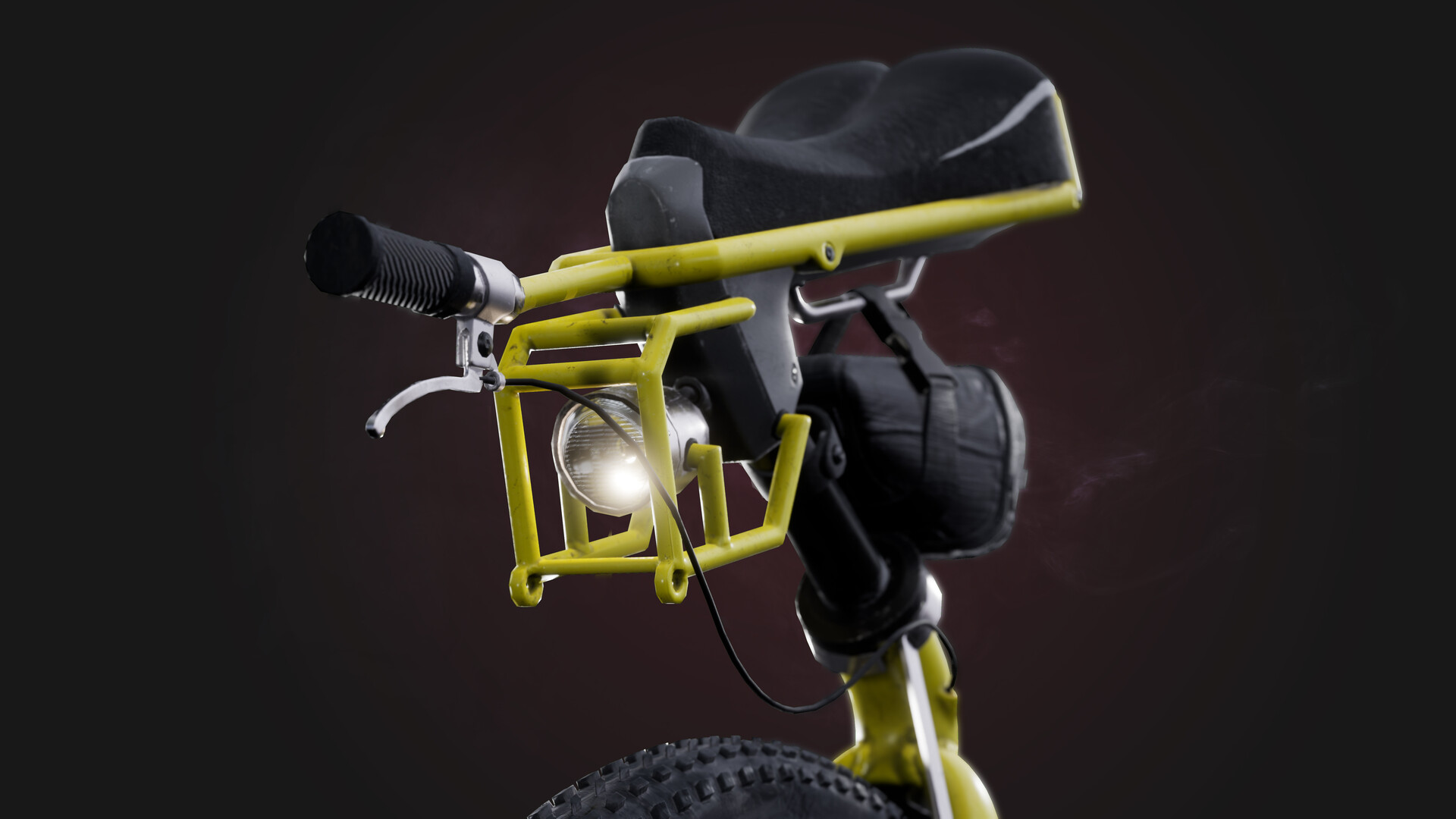 Yinuo Chen - Unicycle Gameready Prop