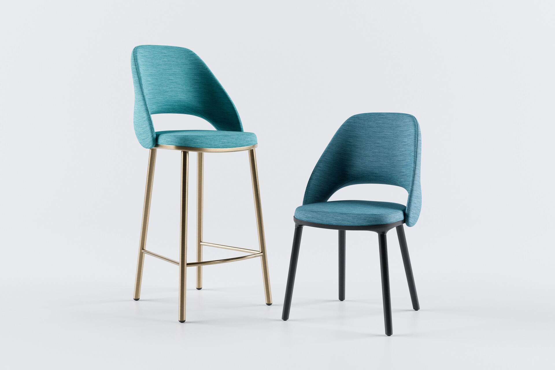 ArtStation - Vic chair and bar stool