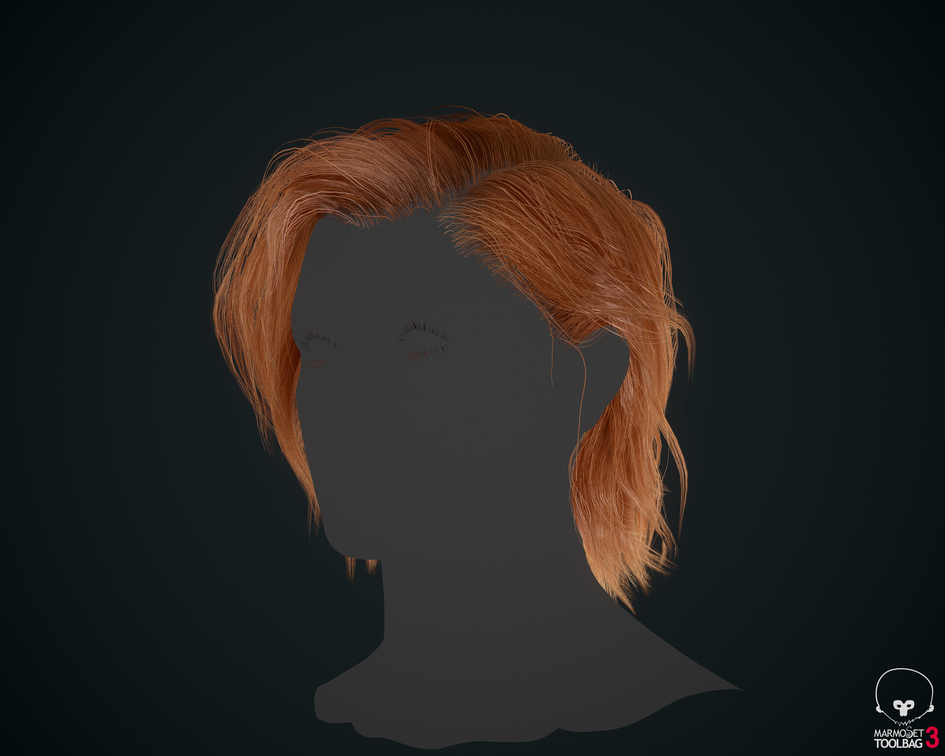 ArtStation - Realtime Hair (Banshee Project), Hamish Bryant