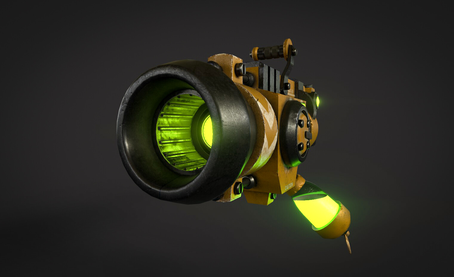 ArtStation - SCI FI GUN