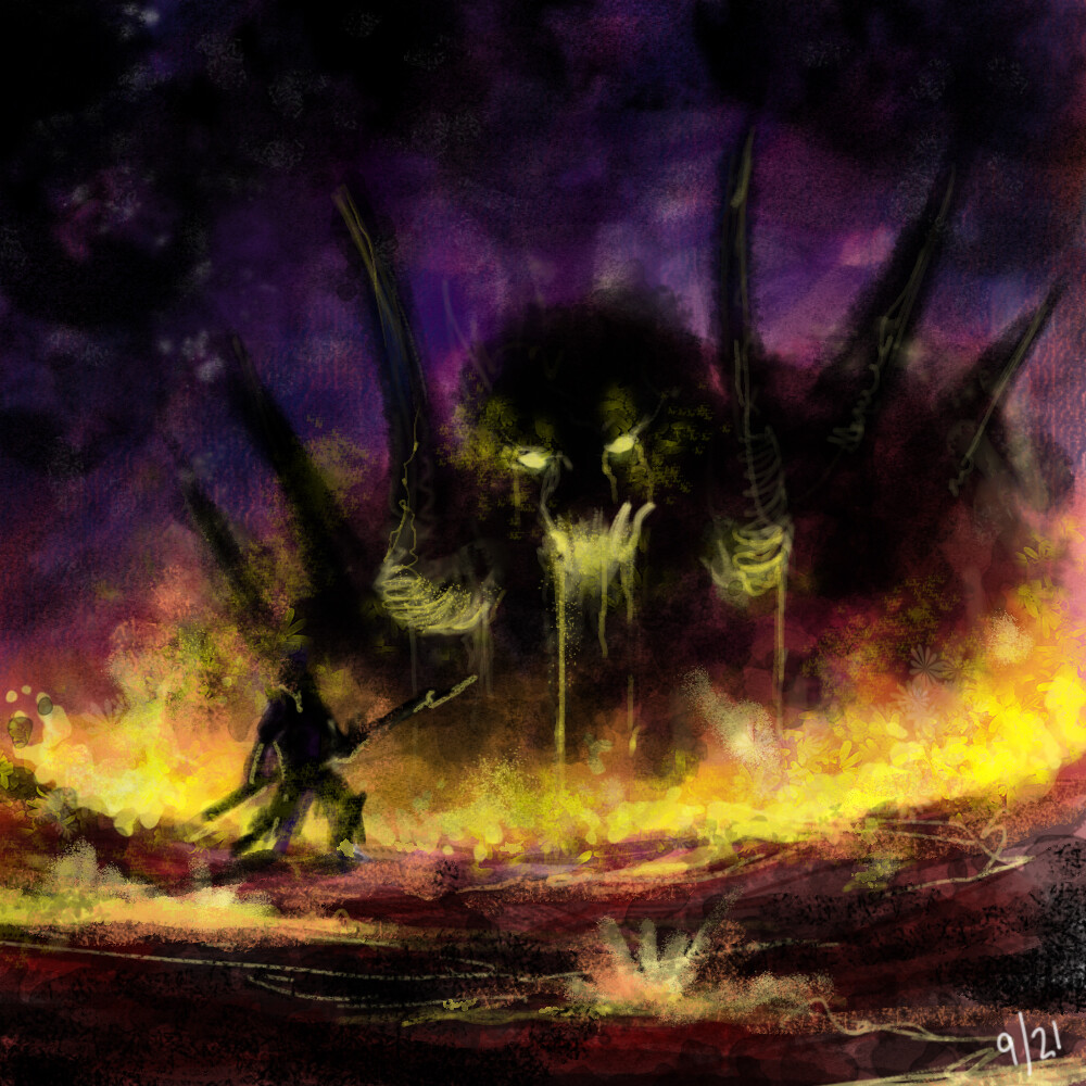 Clinton Jones - Lock down art challenge