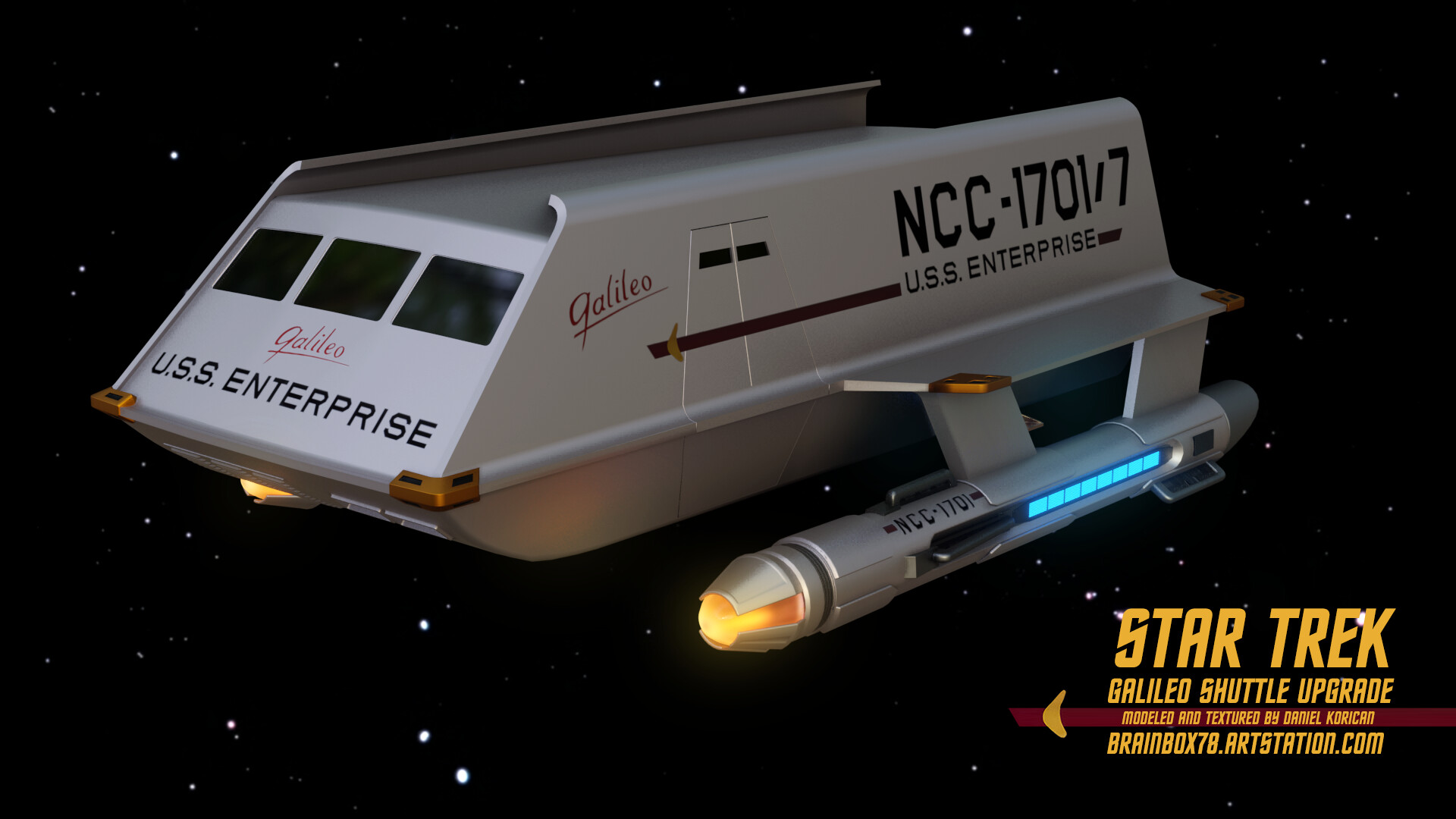 ArtStation - Galileo Shuttle Upgrade