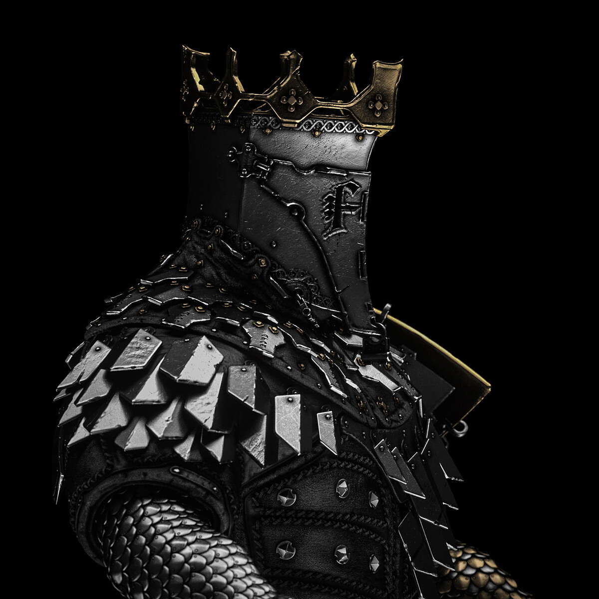 Vitaly Bulgarov - MORTAL SHELL - Teaser Images for one of the key ...