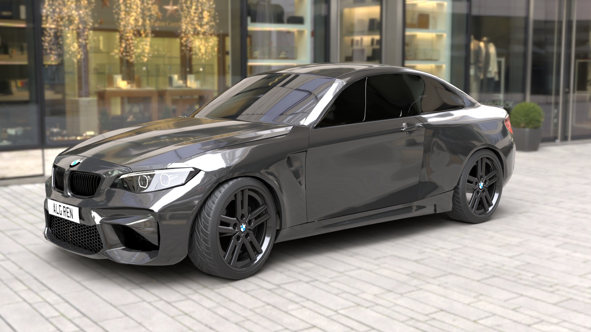 ArtStation - BMW M2 3D Model