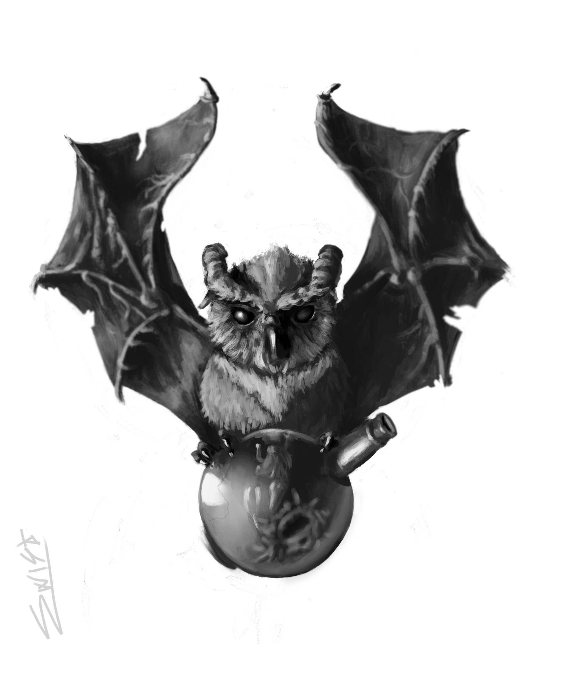 ArtStation - Devil Owl.