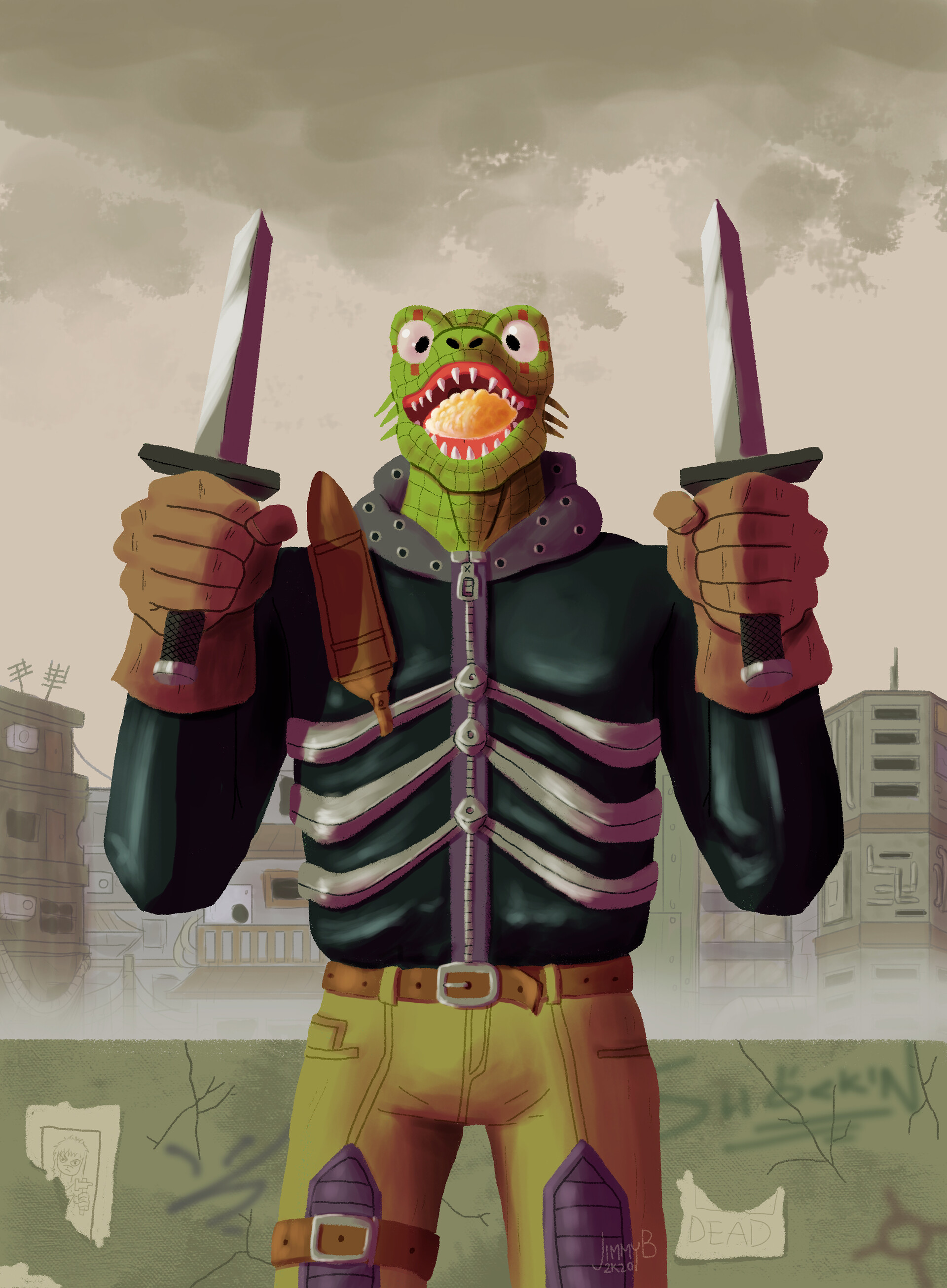 ArtStation - Kaiman Fan Art