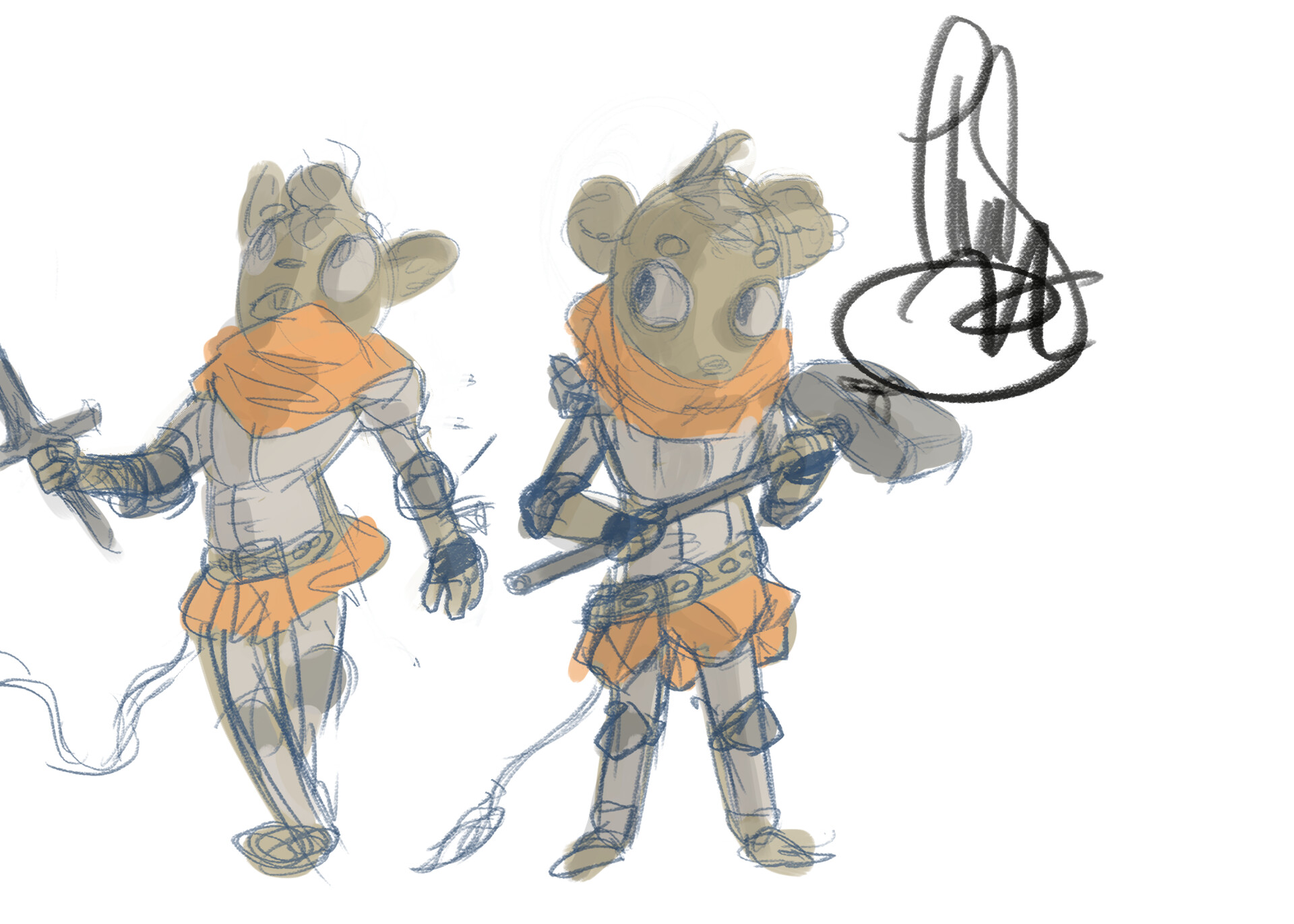 ArtStation - mouse warriors