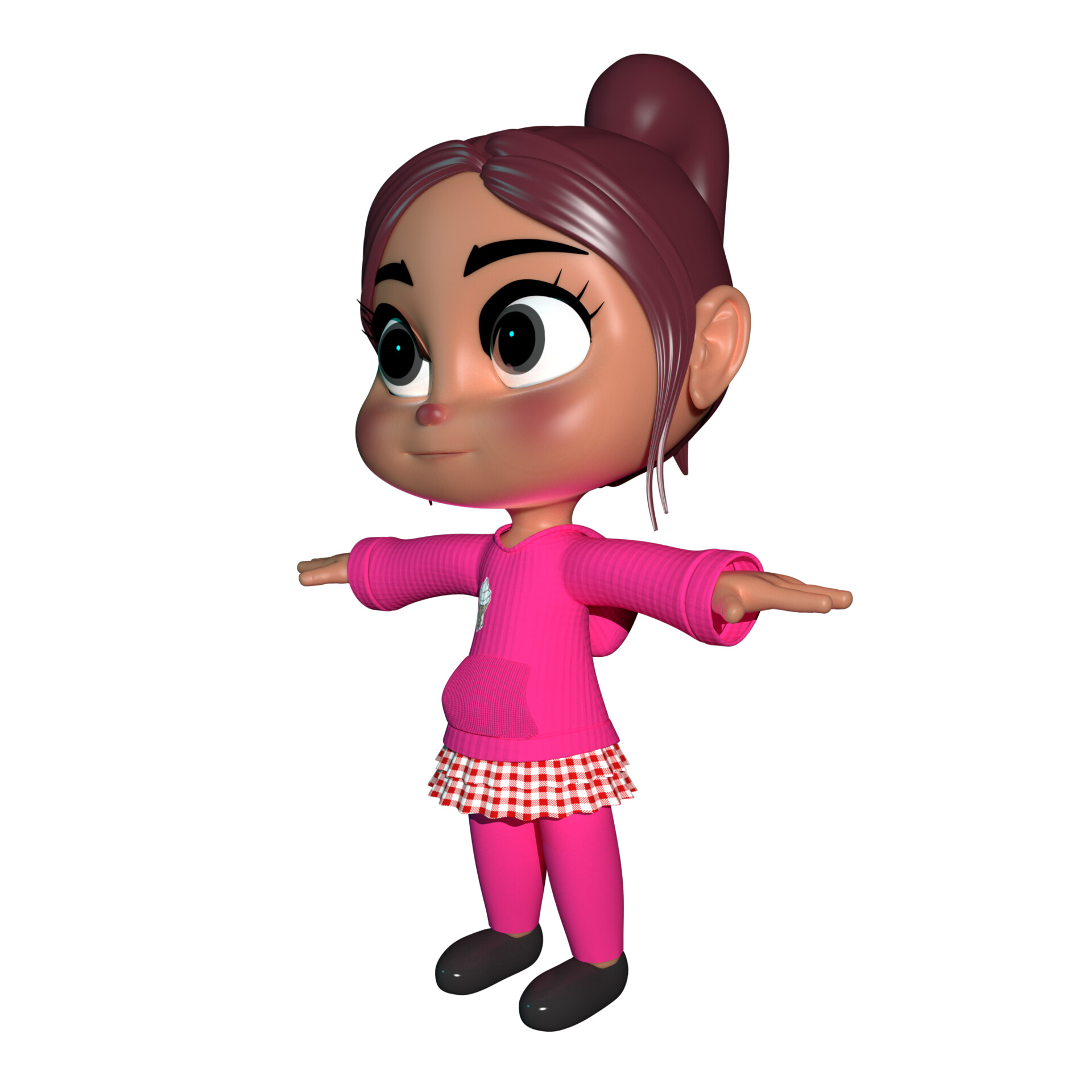Little Girl Wreck It Ralph Characters