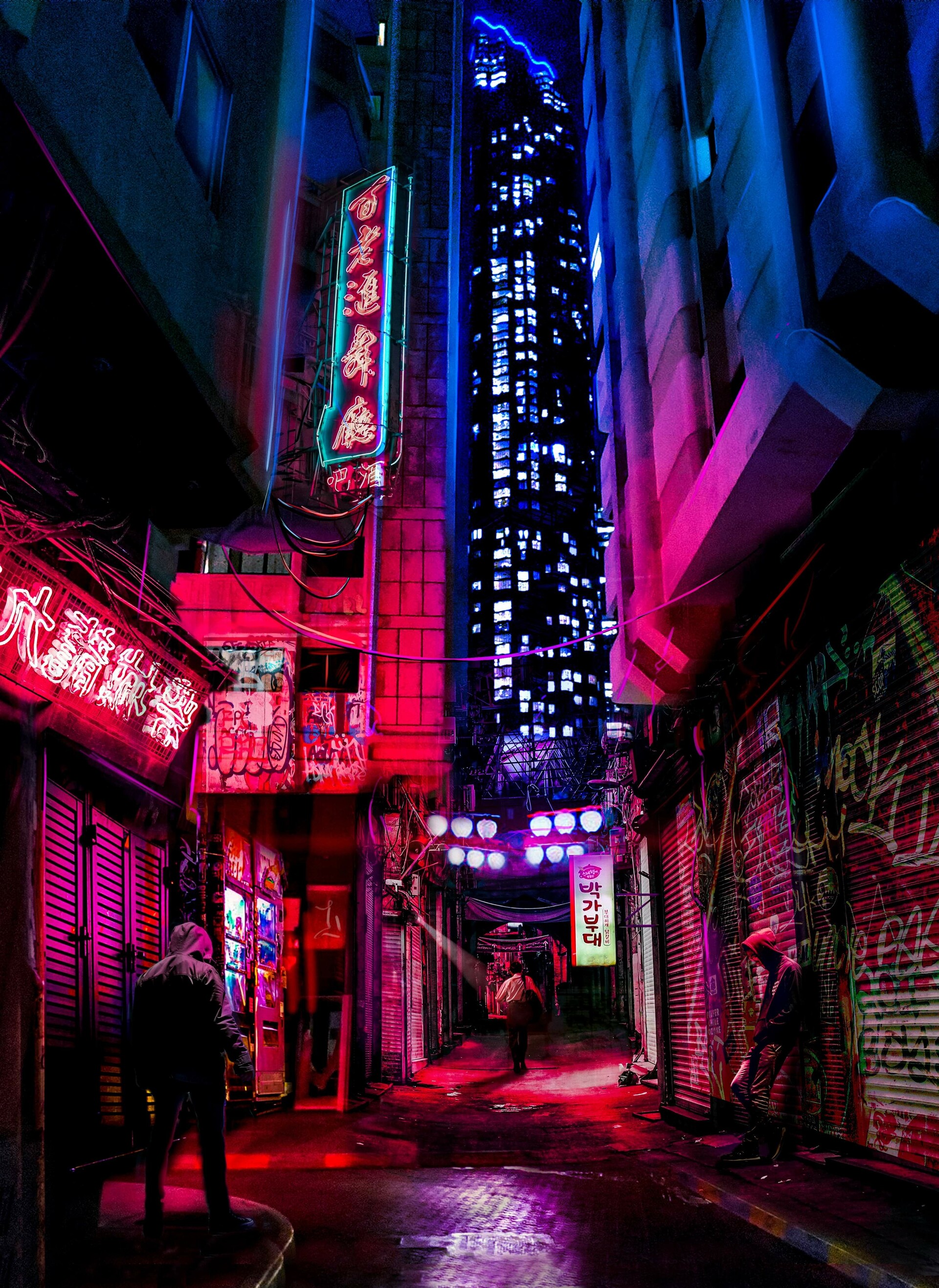 ArtStation - Neon nights