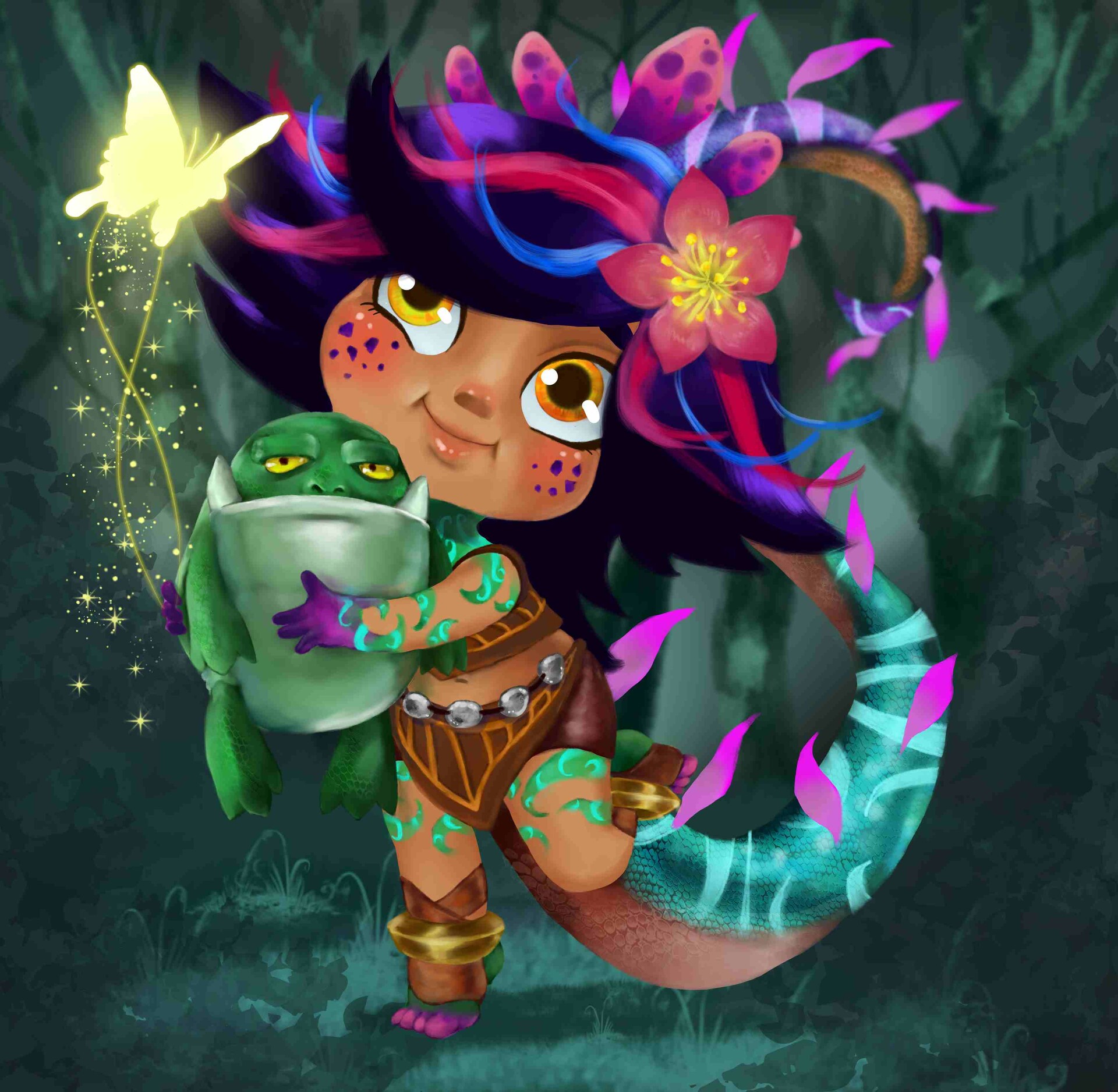 ArtStation - Neeko chibi fanart