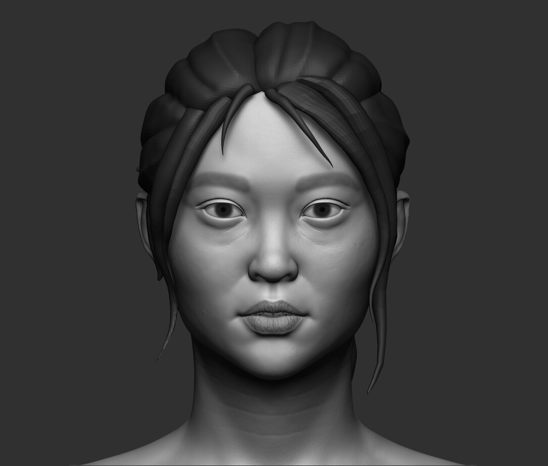 ArtStation - Atsuko wip