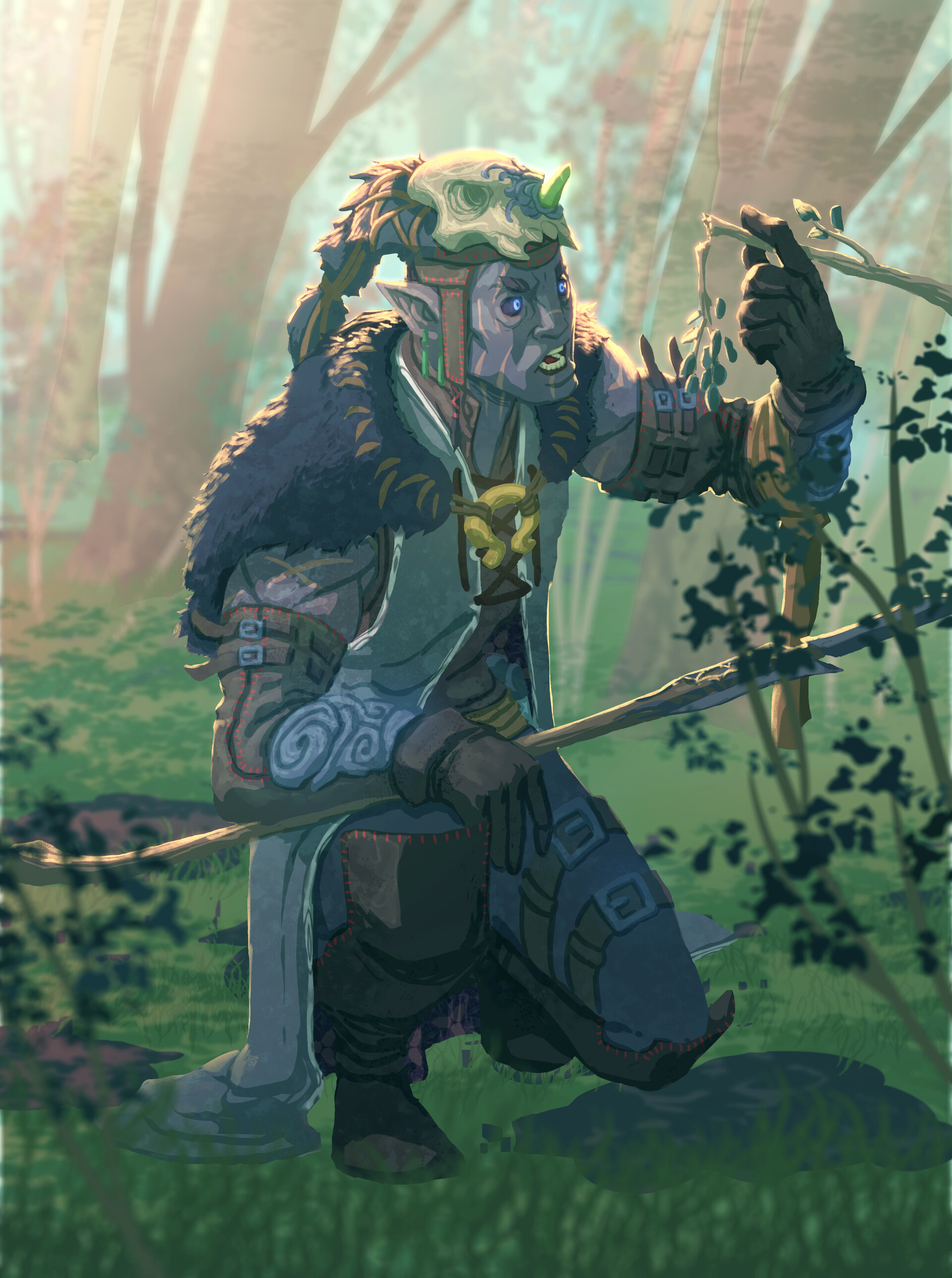 ArtStation - Lanü Kelva : Dokkalfär hunter