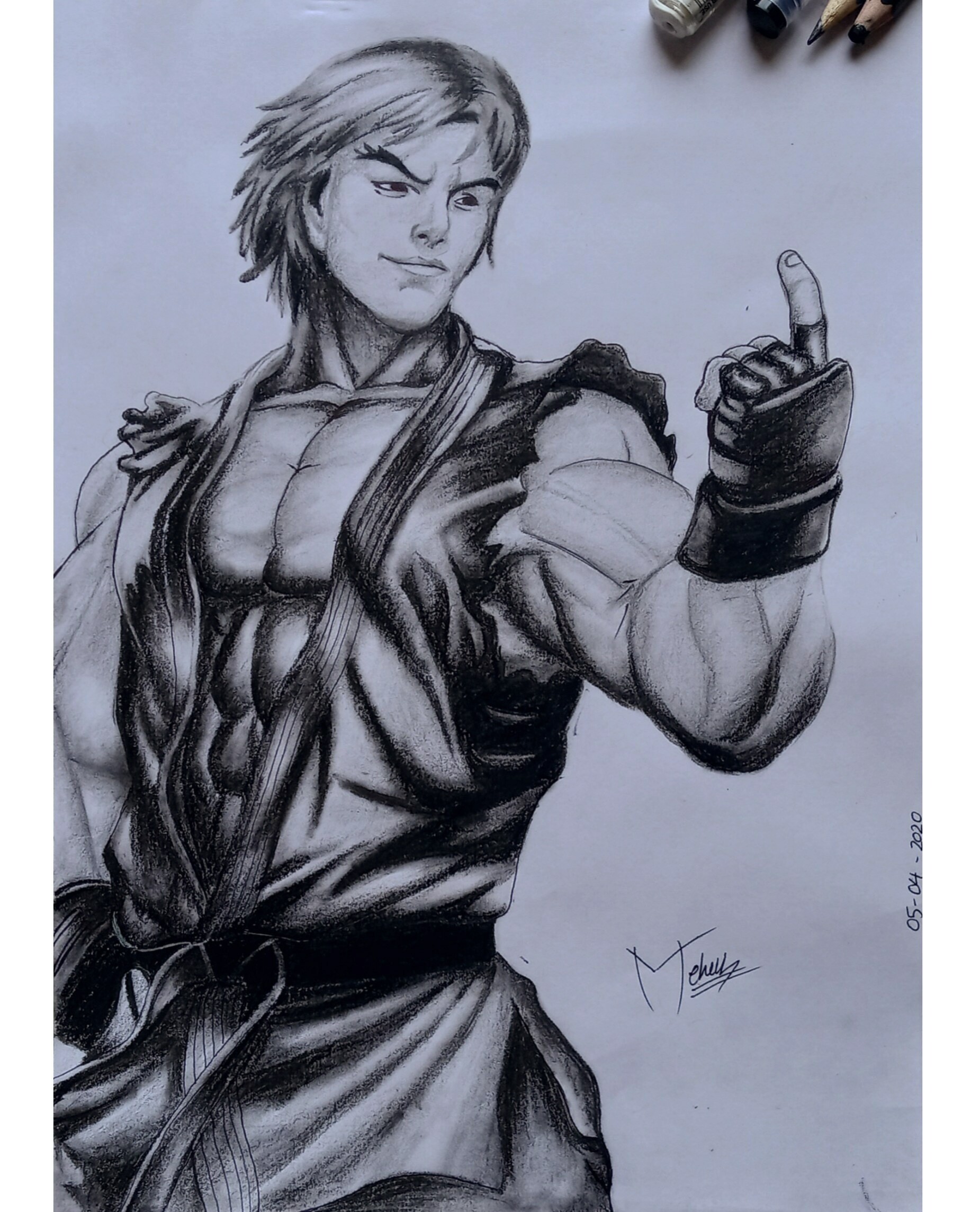 ArtStation - Ken Masters - StreetFighter