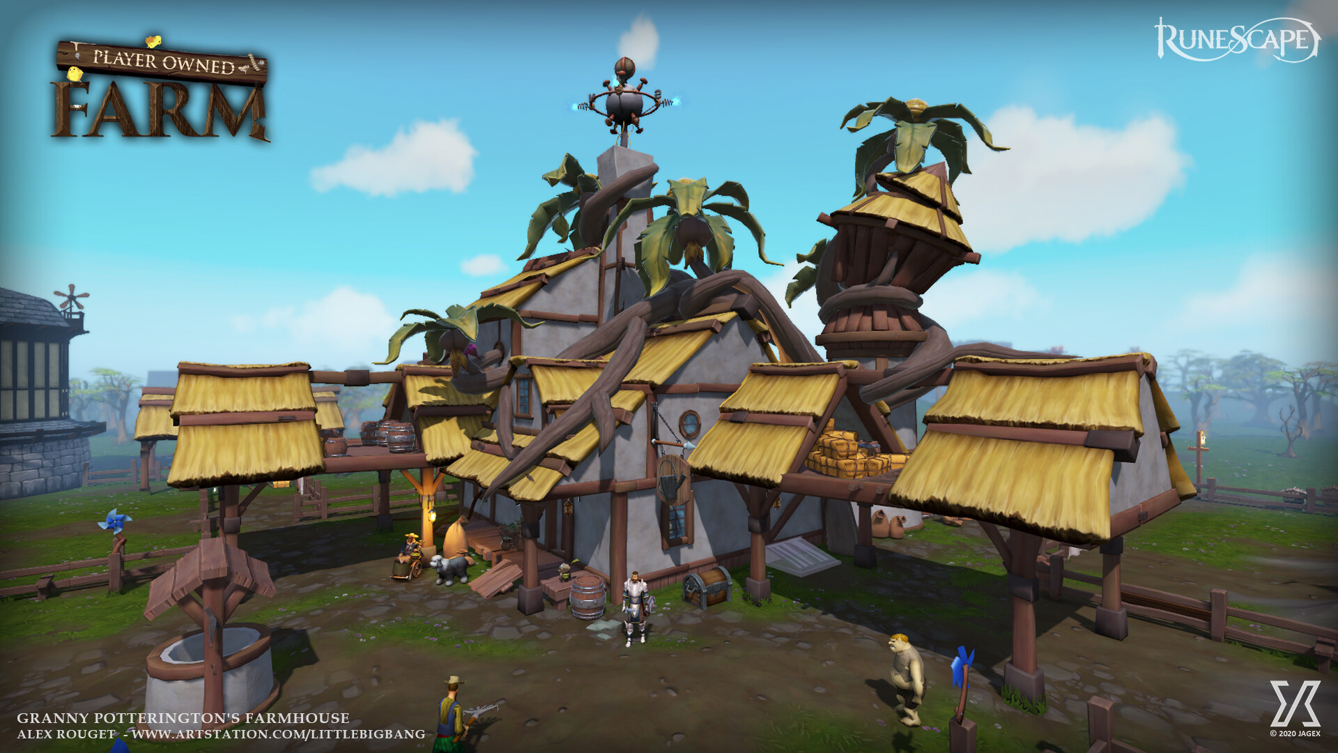 Alex Rouget - Runescape - Player Owned Farm