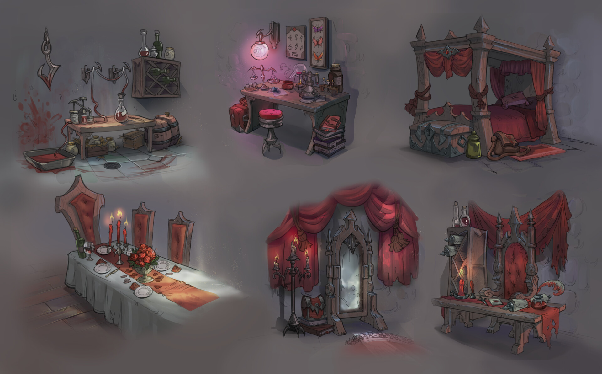 ArtStation - Vampire Prop Concepts, Eleanor "Hal" Anderson