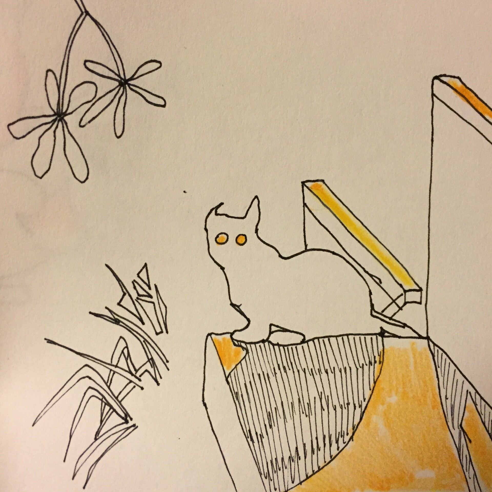 ArtStation - Greek alley cat