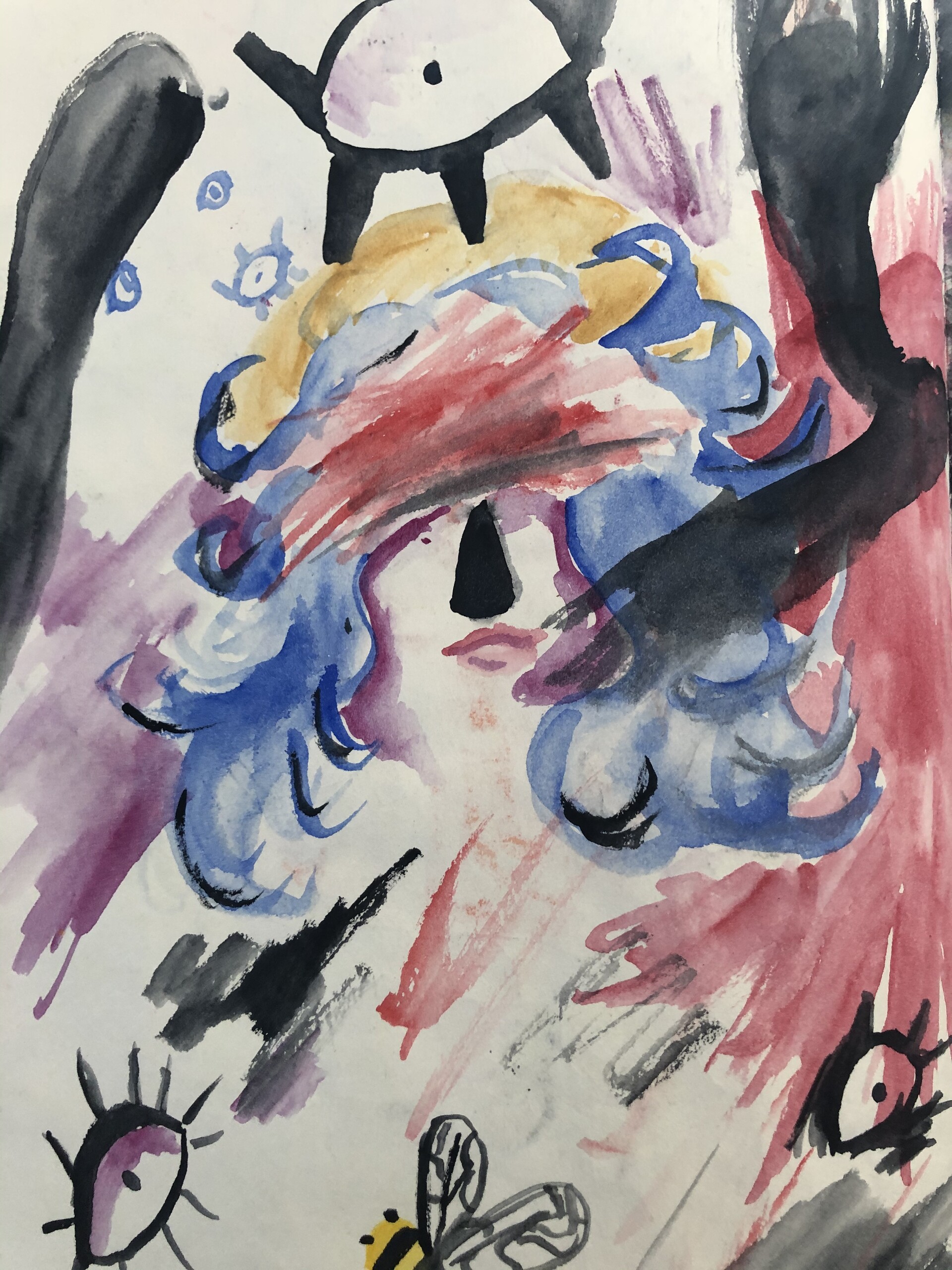 ArtStation - Mindless, sketchbook page