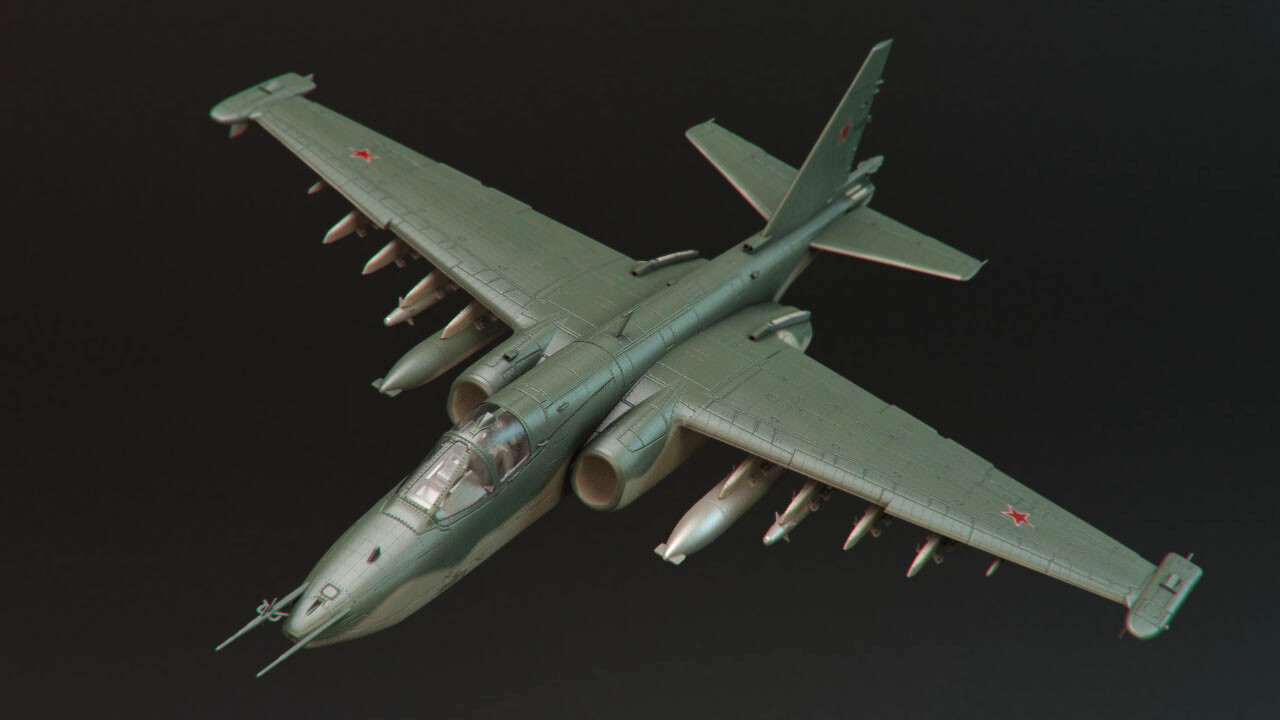 ArtStation - Soviet Su25 (old work)