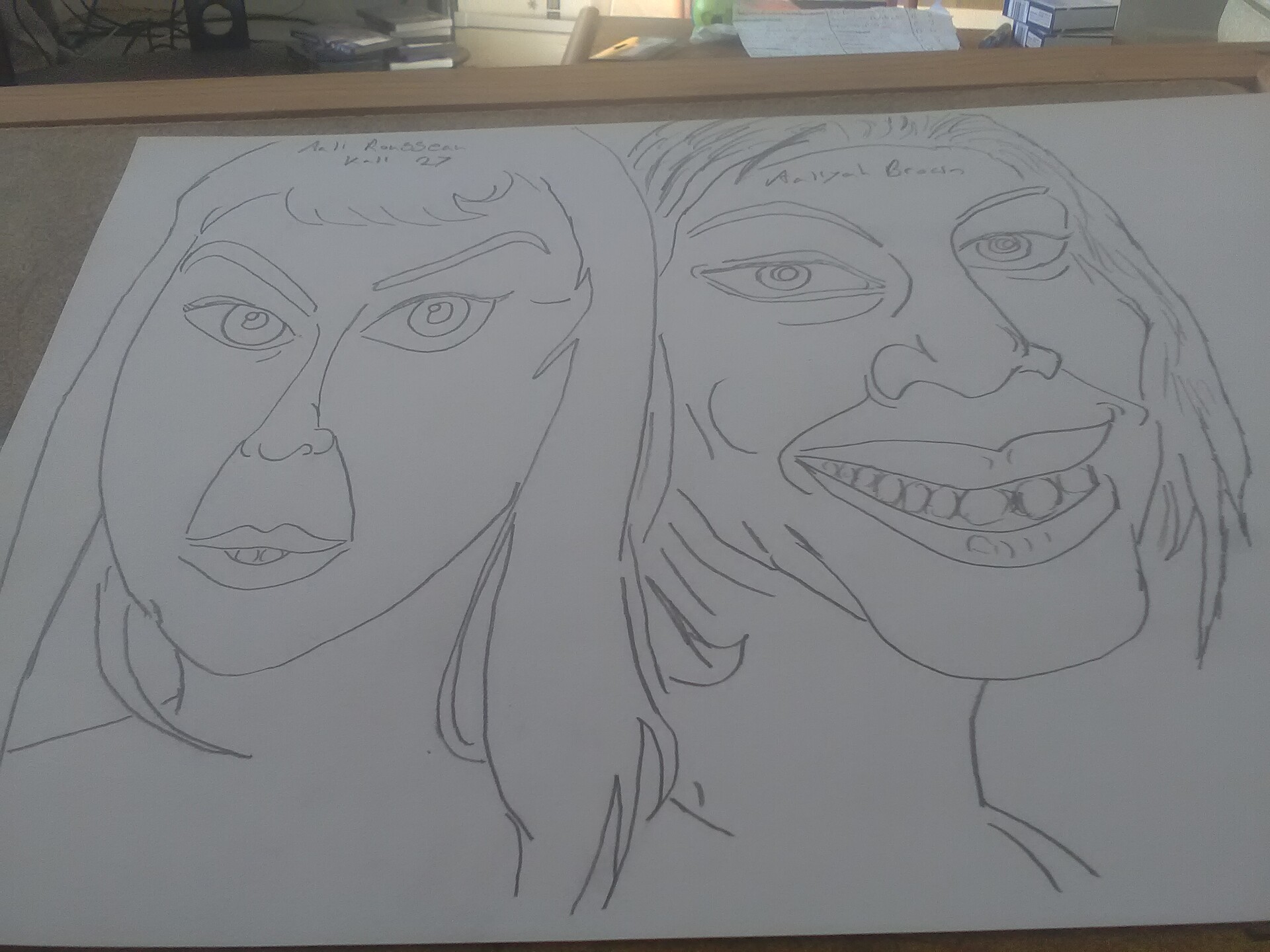 ArtStation - Aali Rousseau Kali and Aaliyah Brown