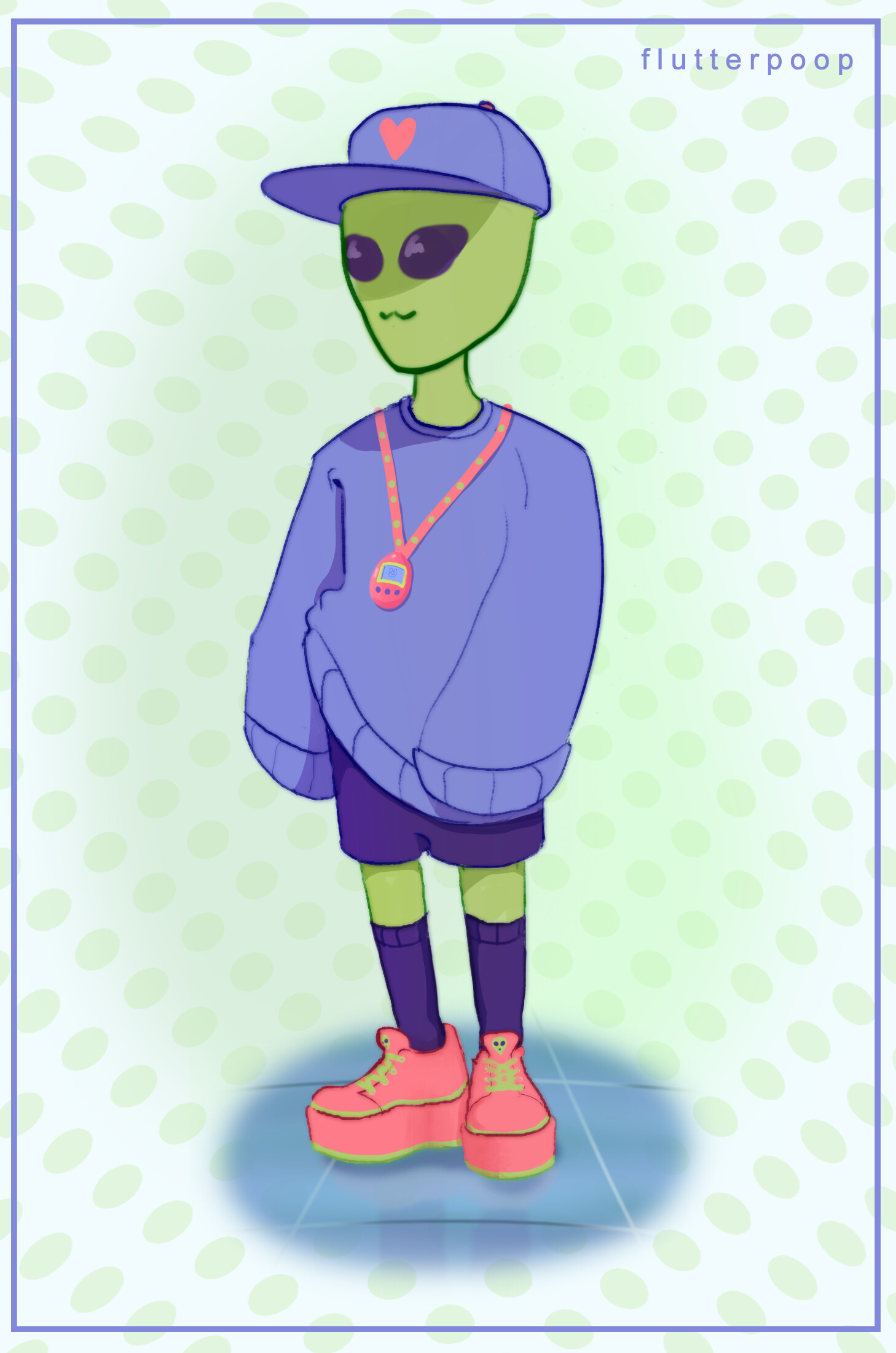 ArtStation - Y2K Alien