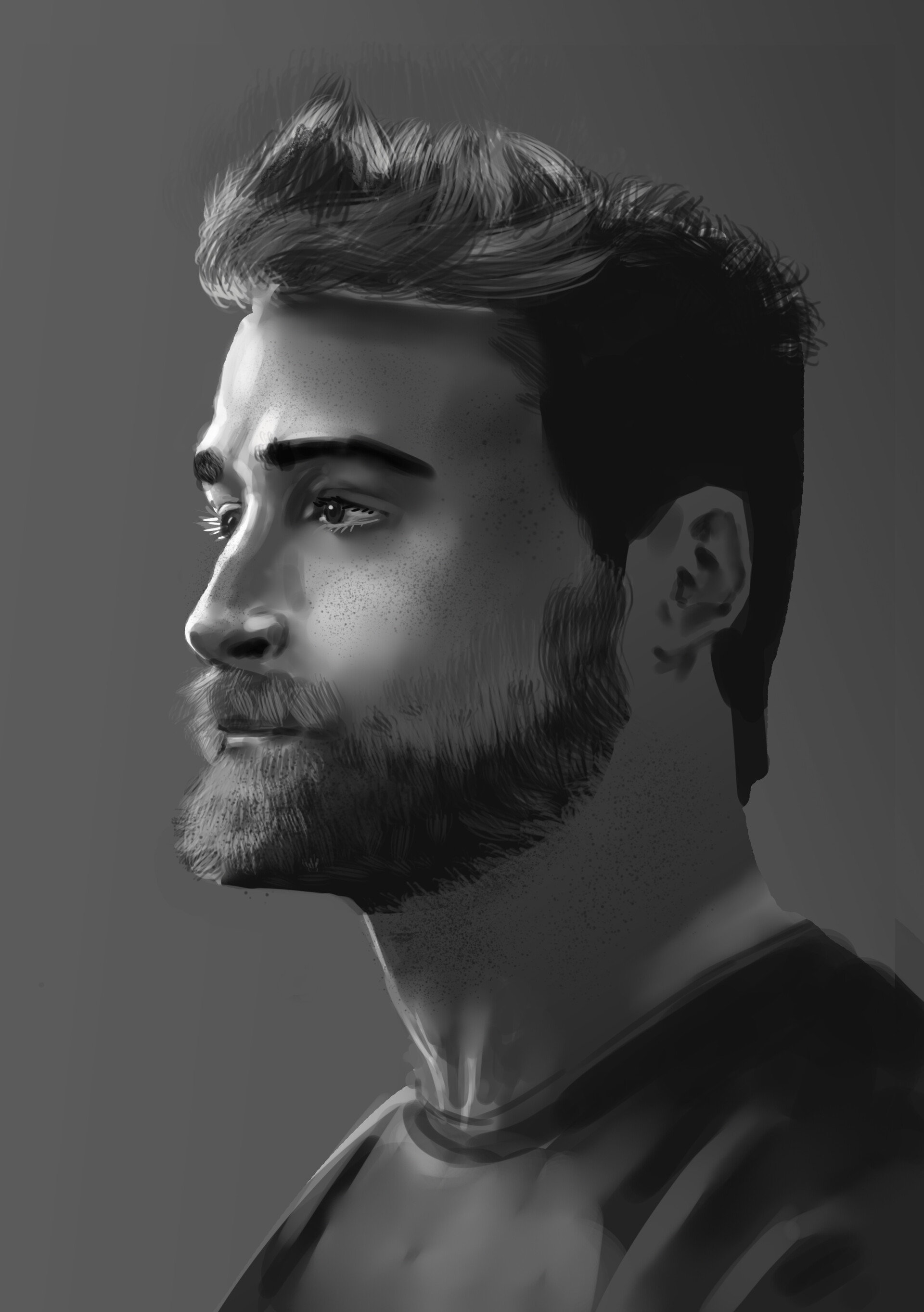 ArtStation - Portrait study