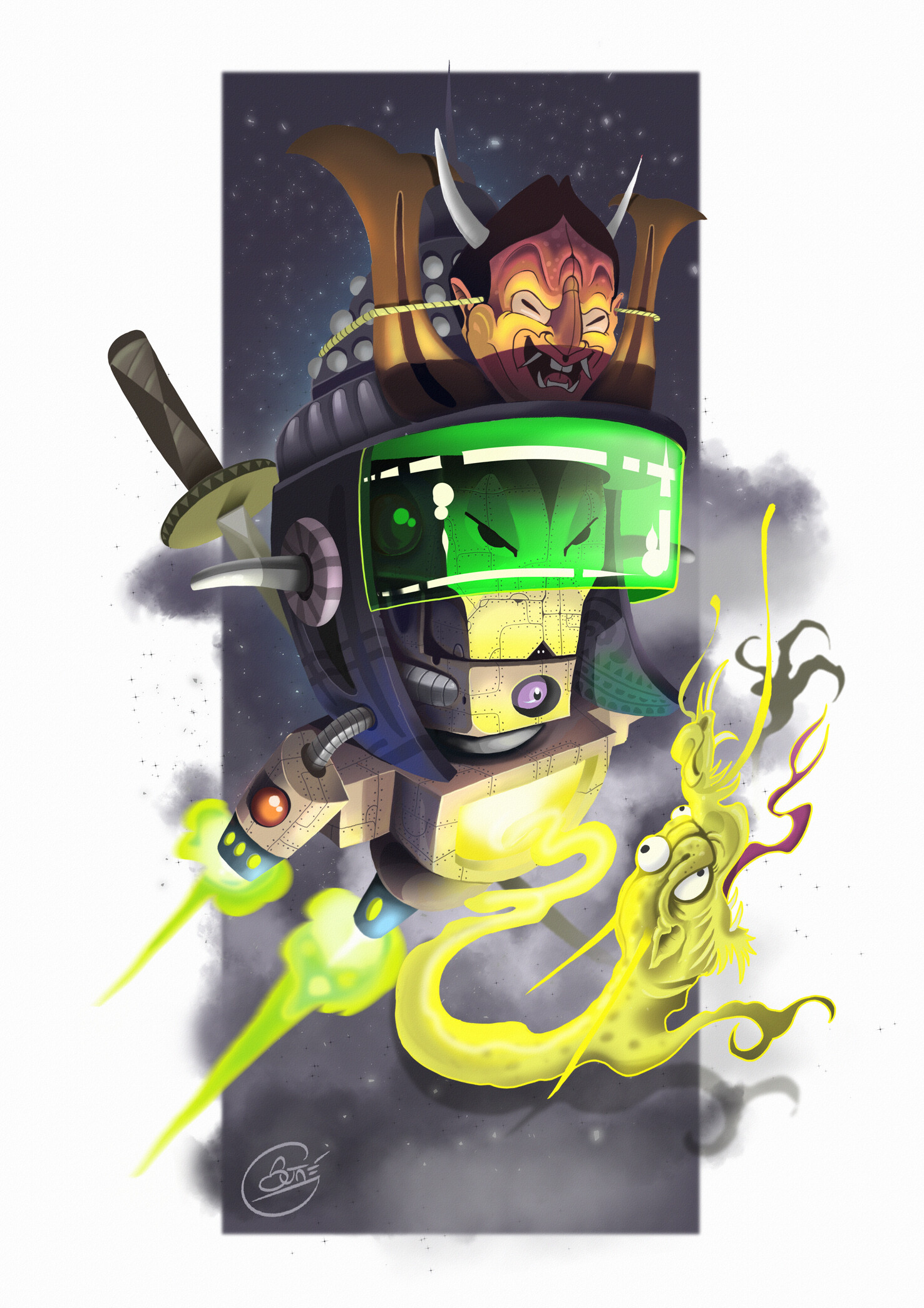 ArtStation - ROBOT SAMURAI